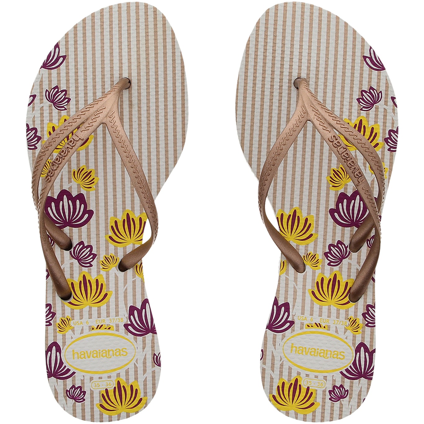 Chinelo Havaianas Tria Print - Feminino | Centauro