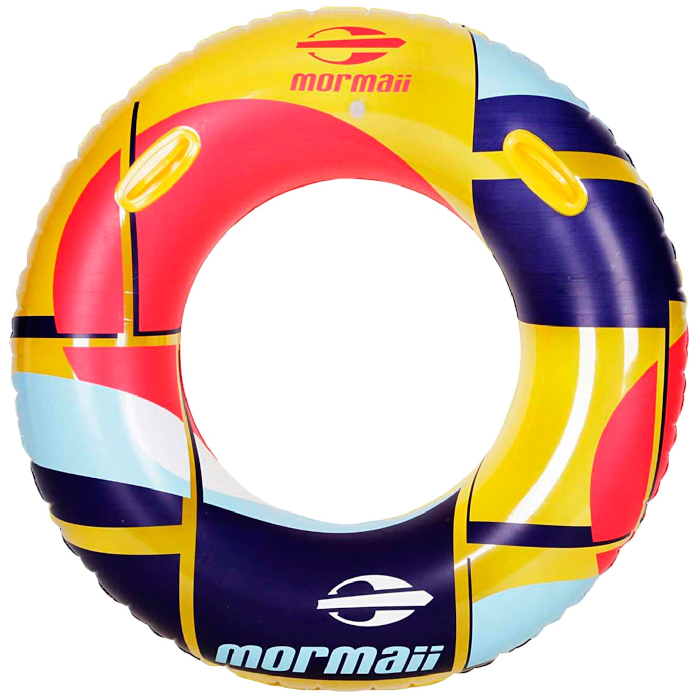 Bóia Inflável com Alça Mormaii Redonda Quadriculada | Centauro