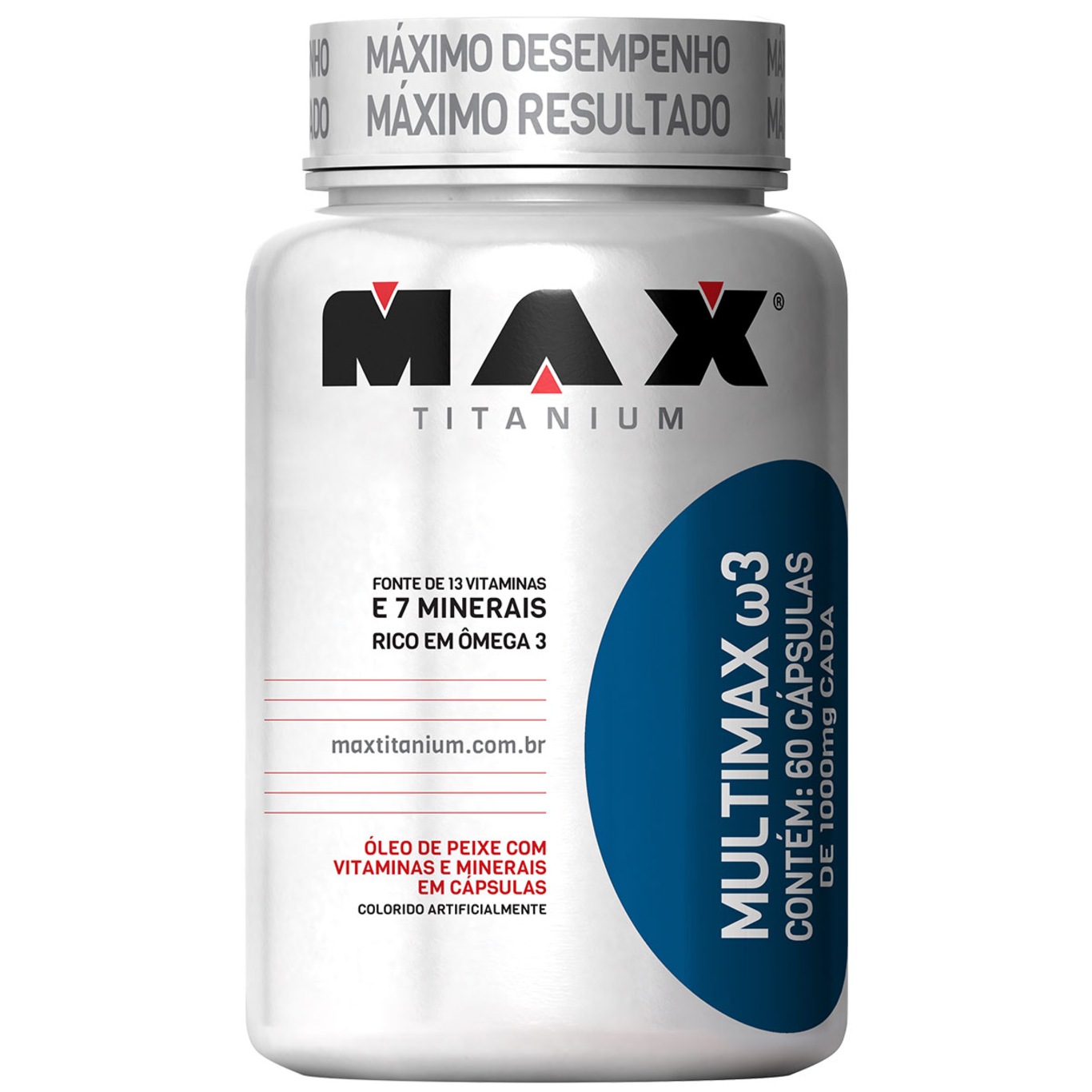 Multimax O3 60 Cáps - Max Titanium | Centauro