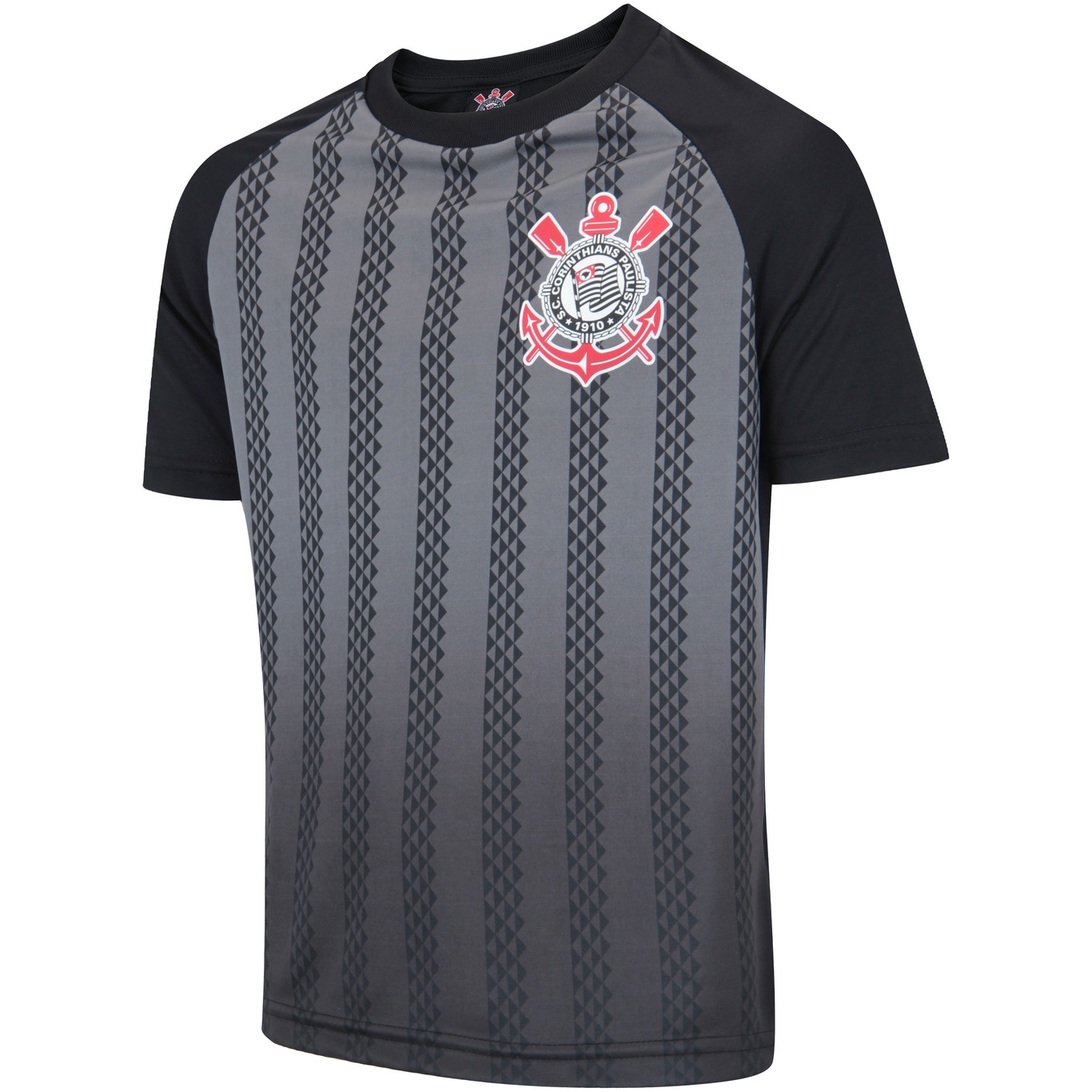Camiseta do Corithians Black Stripes - Infantil | Centauro