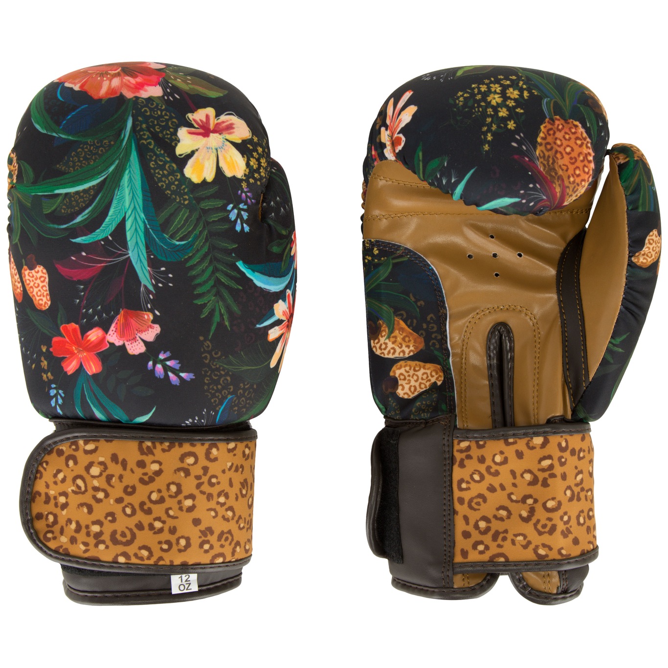 Luvas de Boxe Farm Rio Pow Flor de Onça - 12 OZ - Adulto | Centauro