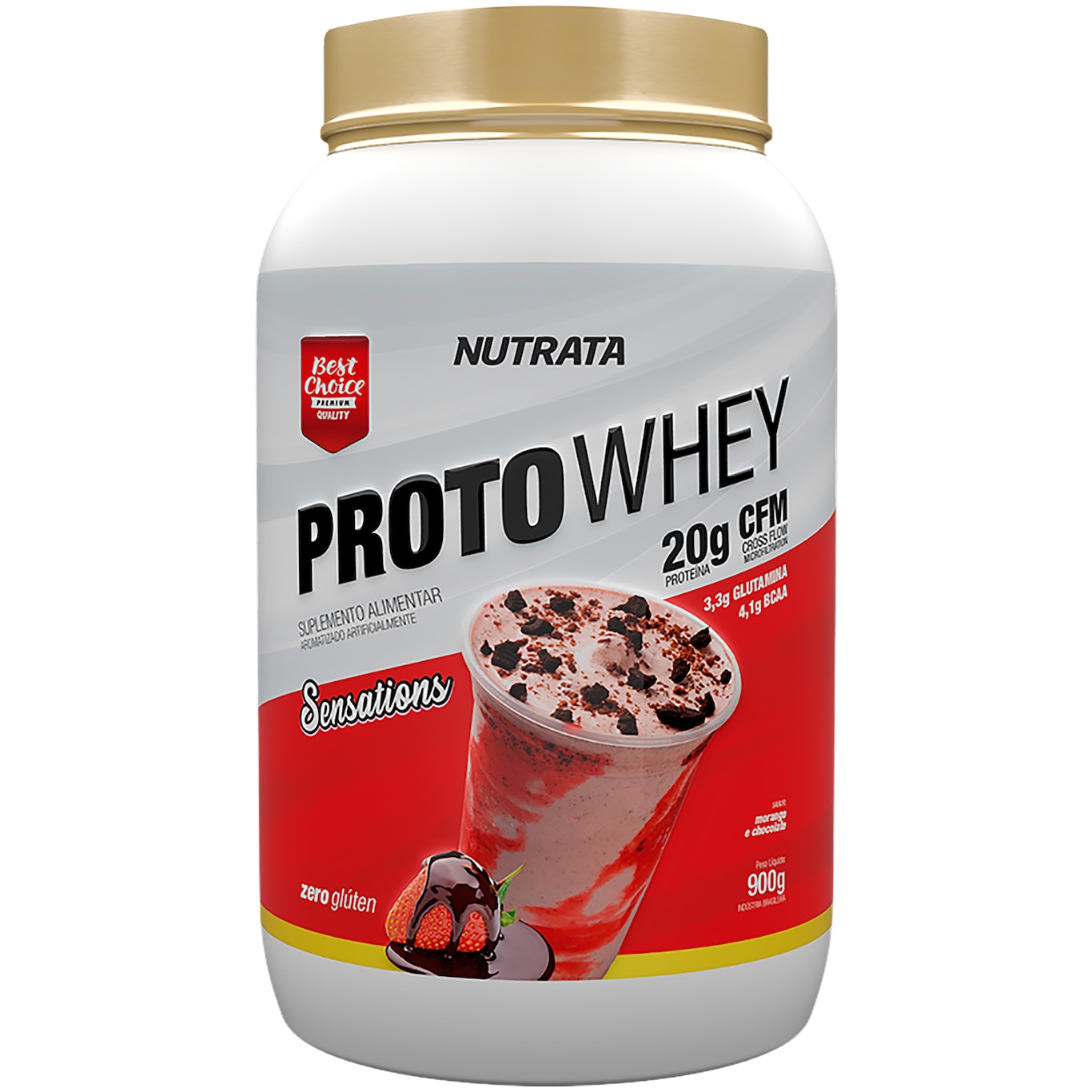 Whey Protein Nutrata Sensations - 900g | Centauro