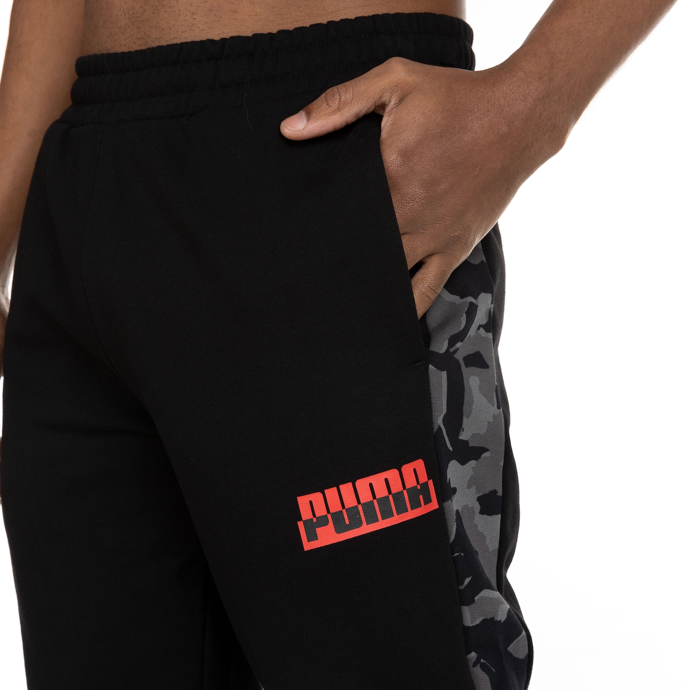 Calça Puma Core Camo Aop Sweatpants - Masculina | Centauro