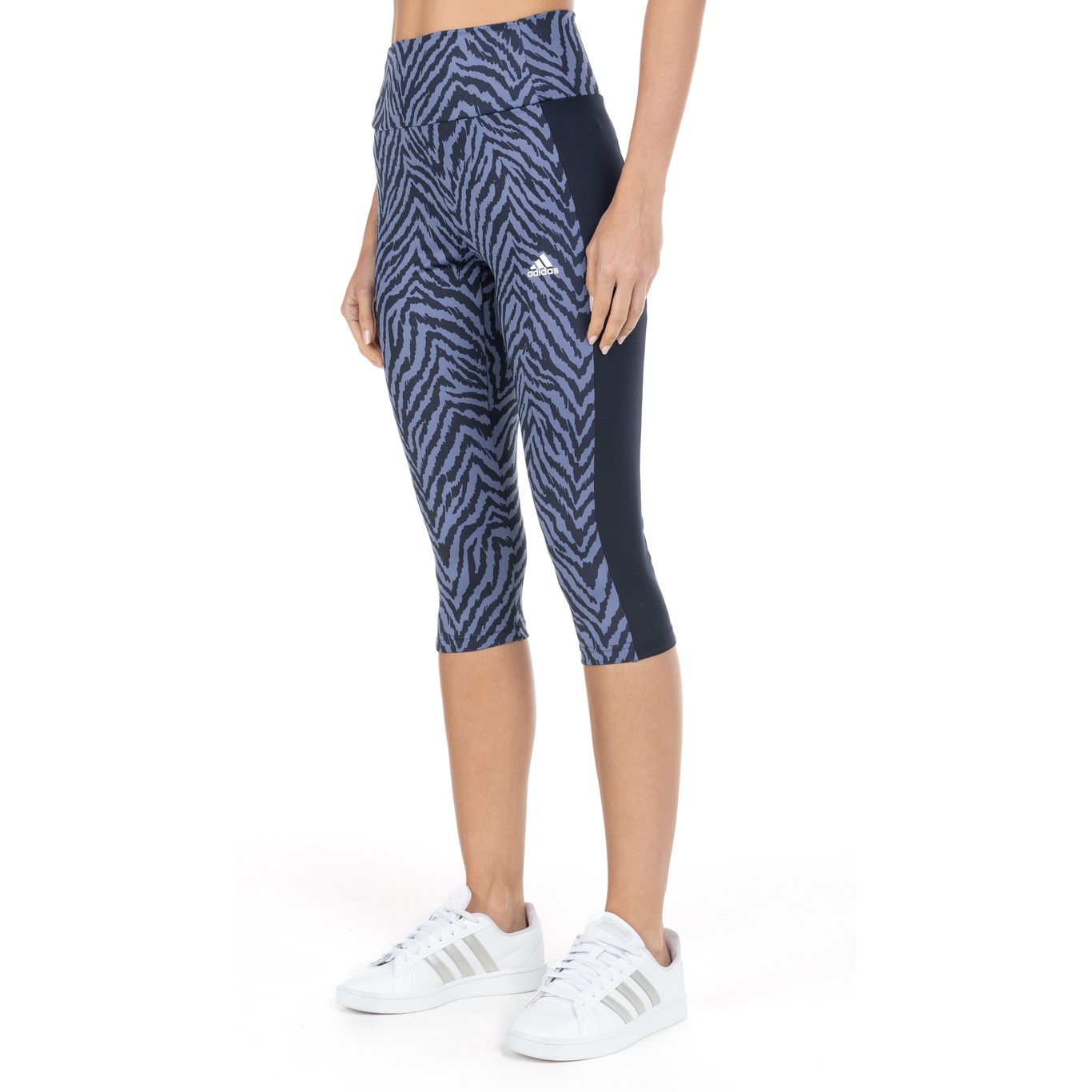 Calça Capri Feminina adidas Zebra | Centauro