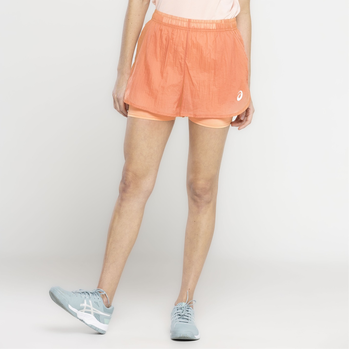Short ASICS Feminino Duplo com Pala | Centauro