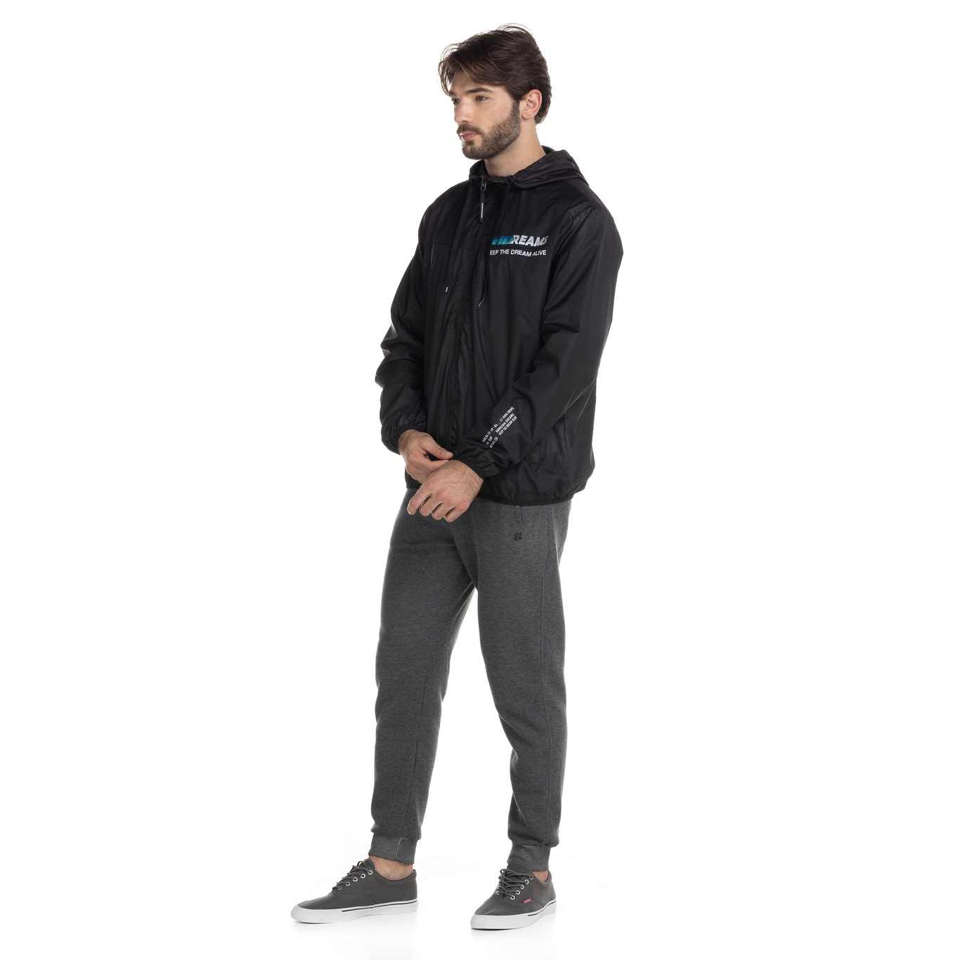 Jaqueta HD com Capuz Windbreaker 9142A - Masculina | Centauro