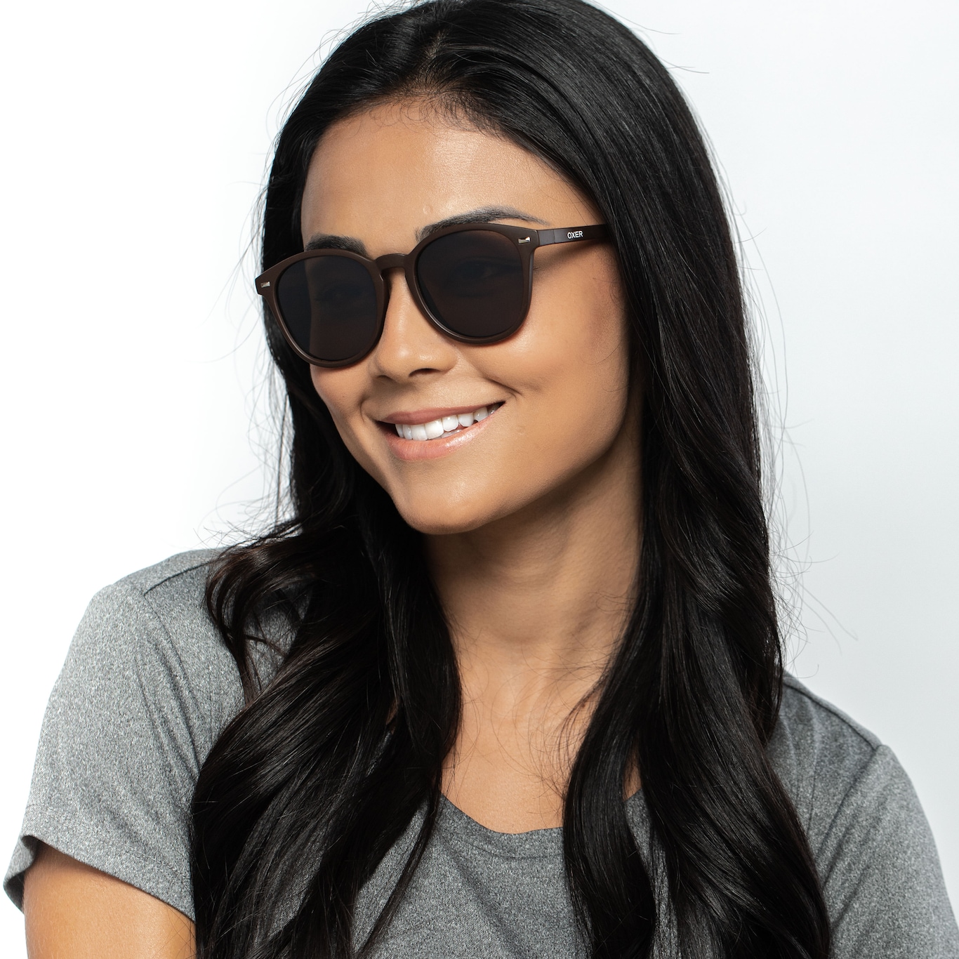 Óculos de Sol Oxer com Proteção Solar Redondo Casual - Adulto | Centauro