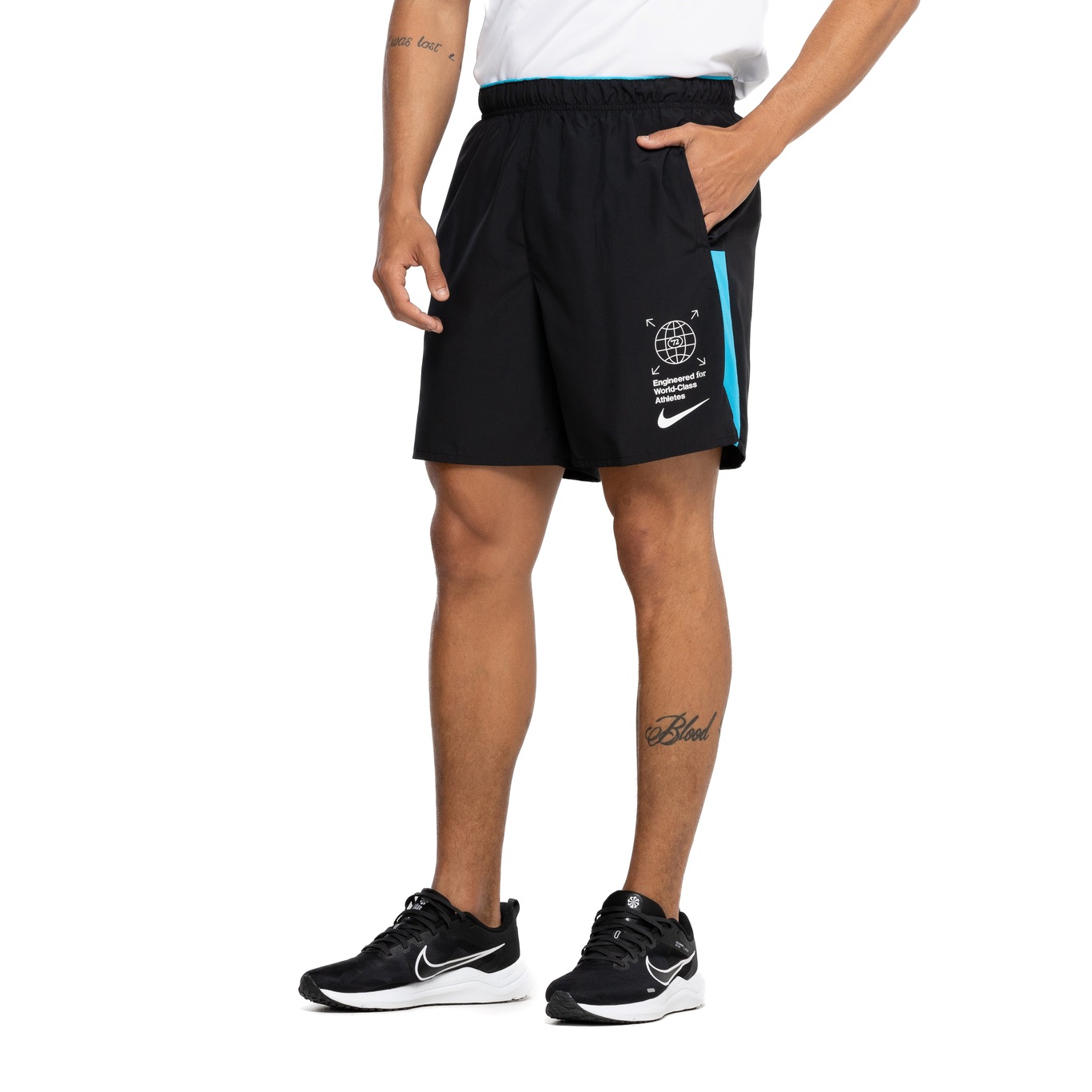 Bermuda Masculina Nike Dri-Fit Chlng 9ul Gfx | Centauro