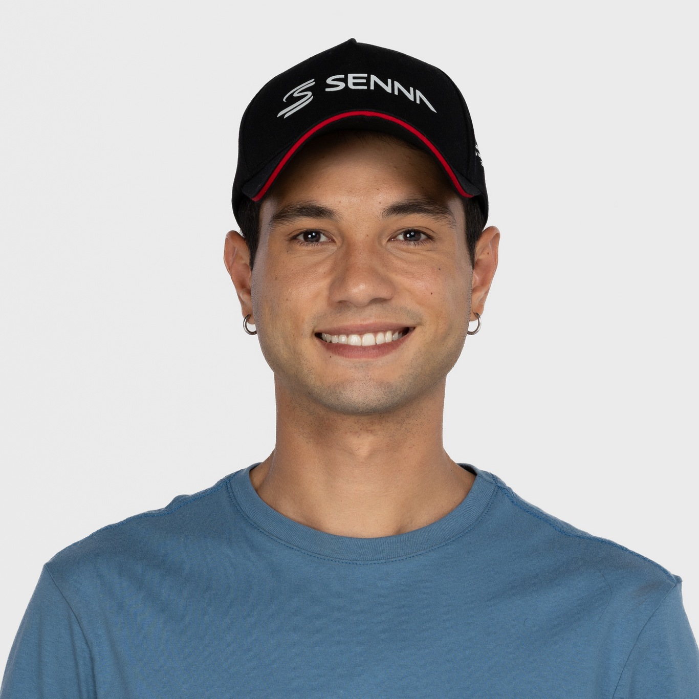 Boné Senna Aba Curva Snapback Emborrachado - Adulto | Centauro