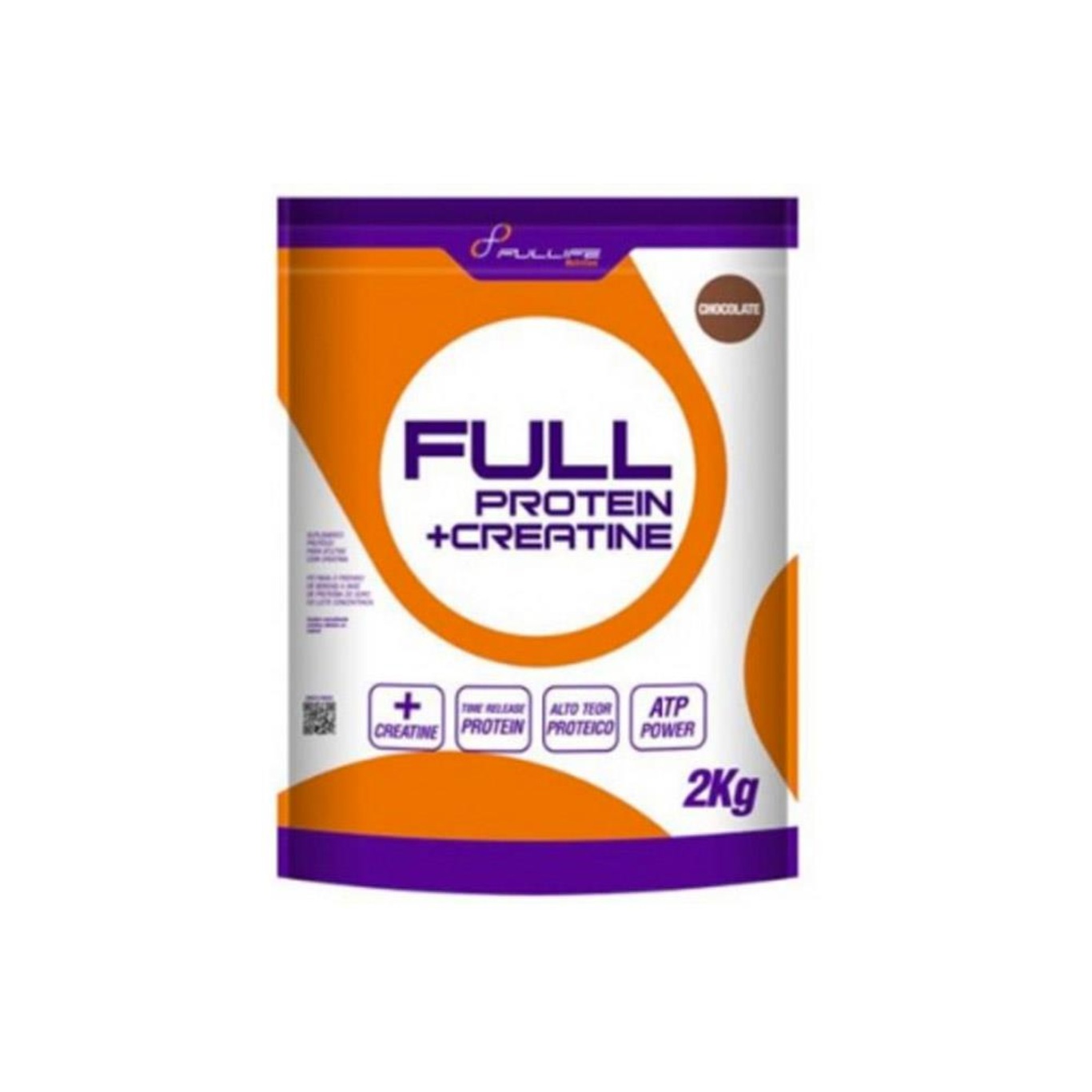 Whey Protein Fullife Nutrition Full Protein + Creatine - Chocolate ...