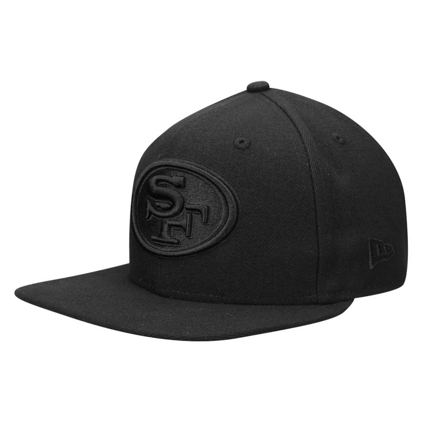 Boné San Francisco 49ers Aba Reta 950 Snapback Black on Black - New Era ...