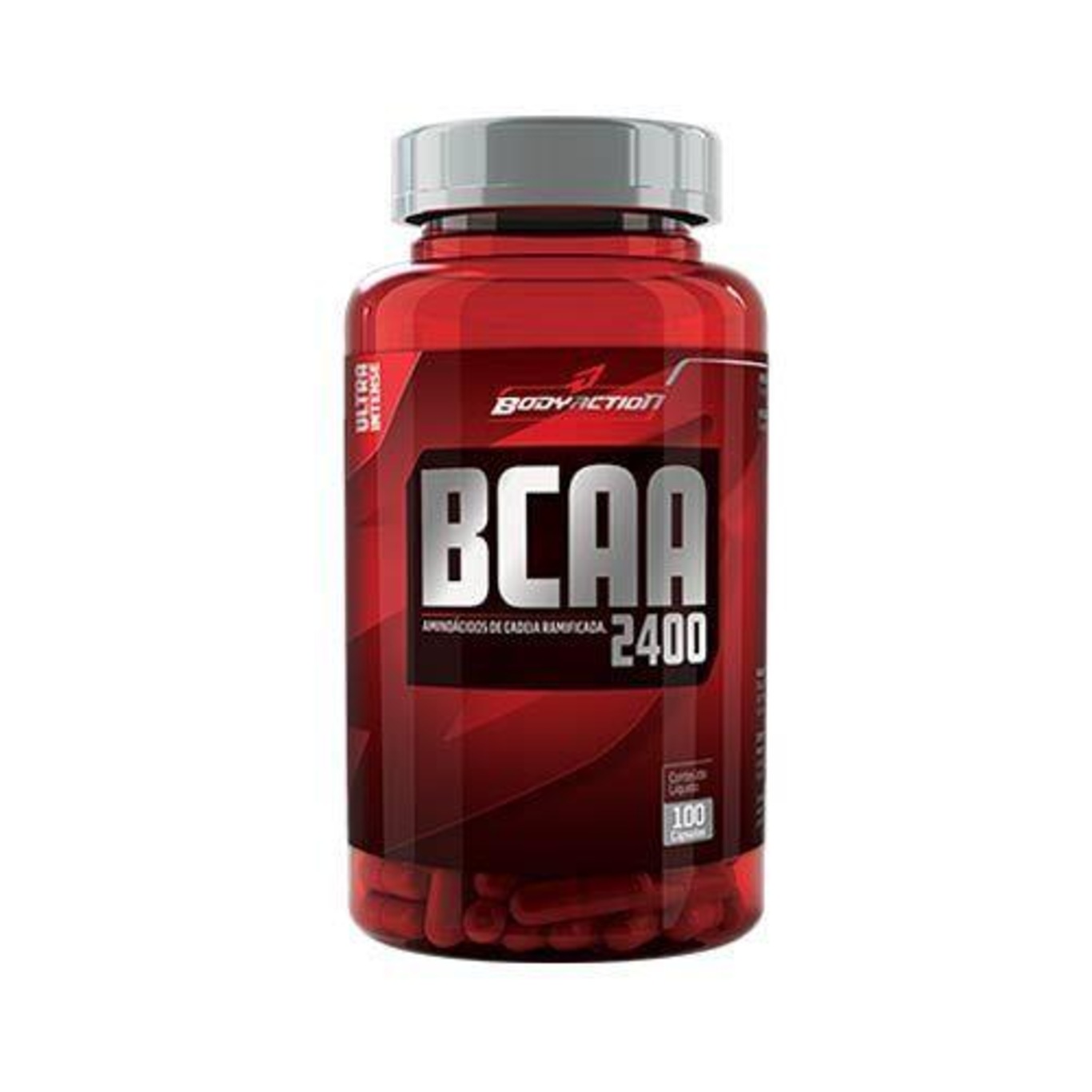 BCAA Body Action 2400 - 100 cápsulas | Centauro