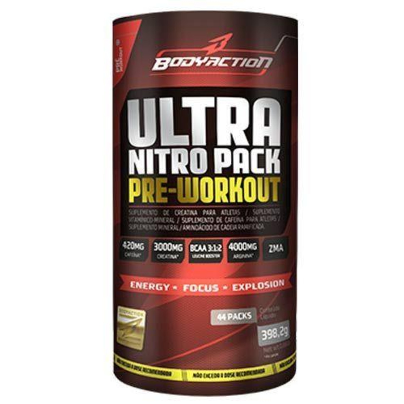 Pack de Suplementos BodyAction Ultra Nitro Pack - 44 Packs | Centauro