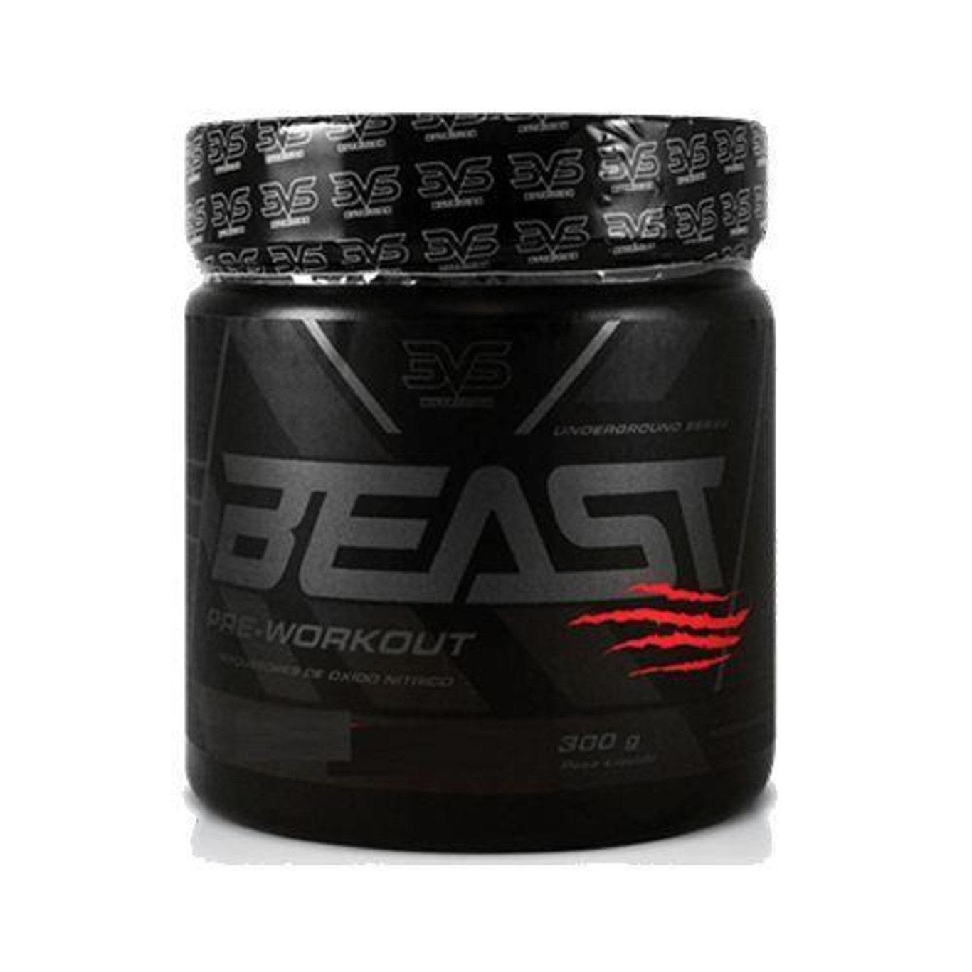 Pré-Treino 3VS Nutrition Beast Pre-Workout - Uva - 300g | Centauro