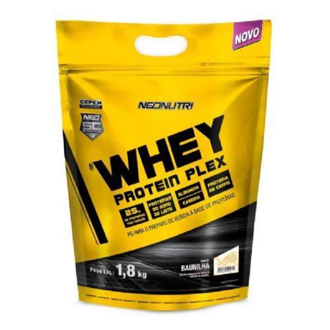 Whey Protein NeoNutri Plex - Baunilha -1,8kg | Centauro