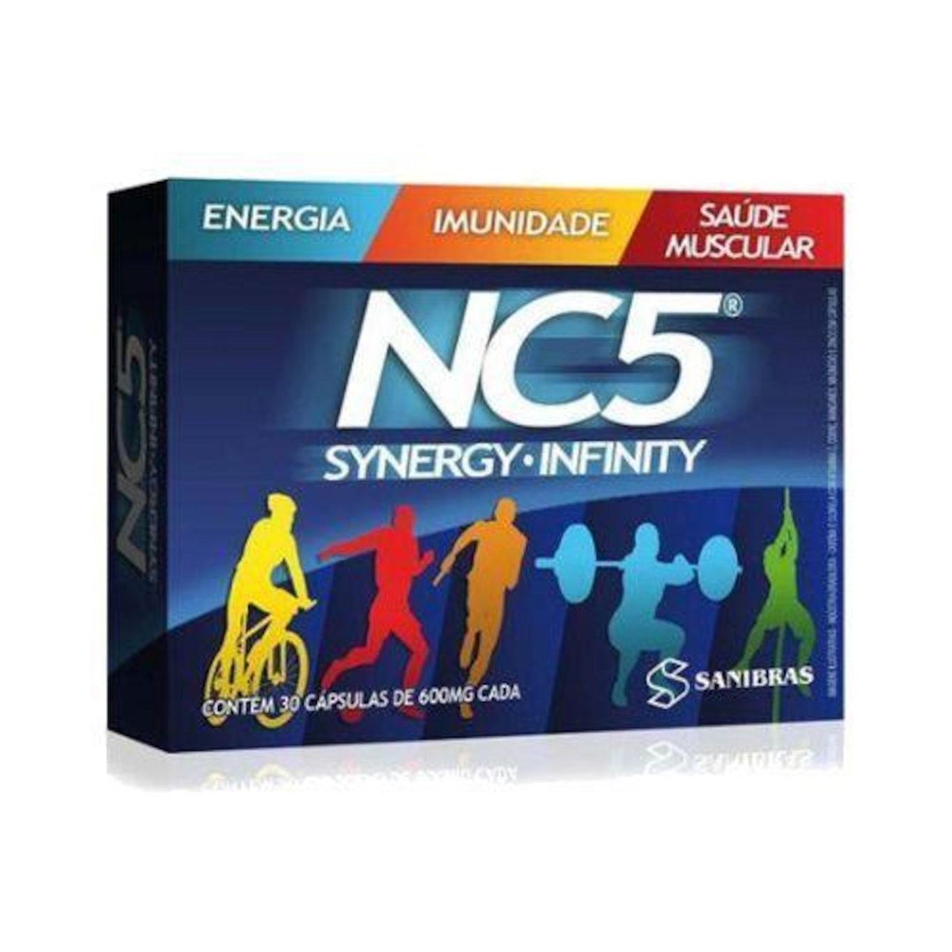 Termogênico Sanibrás NC5 Synergy Infinity - 30 Cápsulas | Centauro