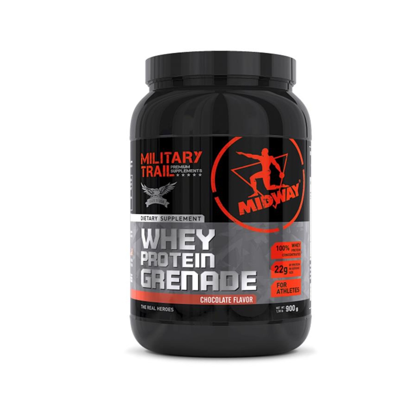 Whey Protein Midway Grenade Military Trail - 900g | Centauro