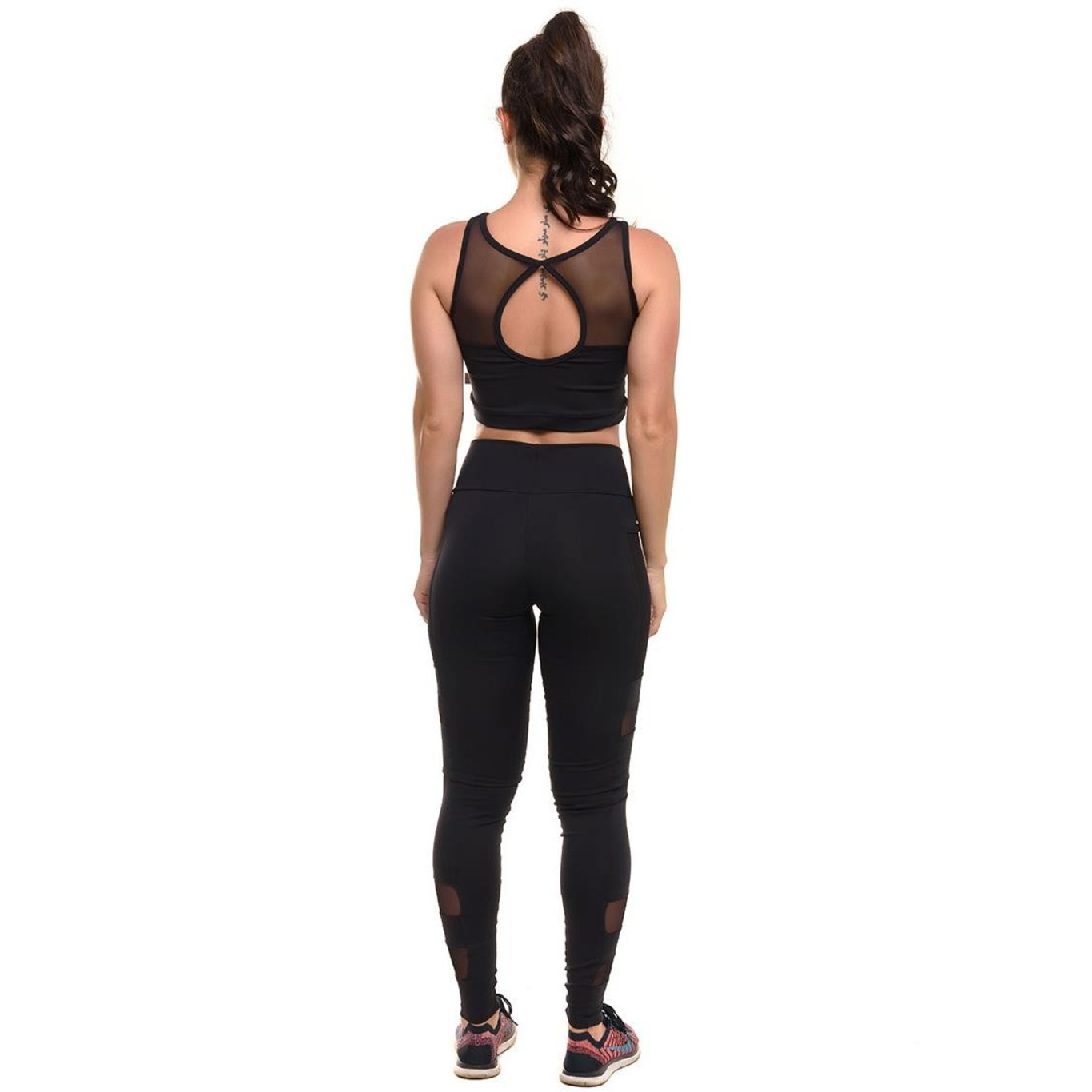Conjunto Sandy Fitness Light Sensation com Proteção Solar UV50+: Top ...