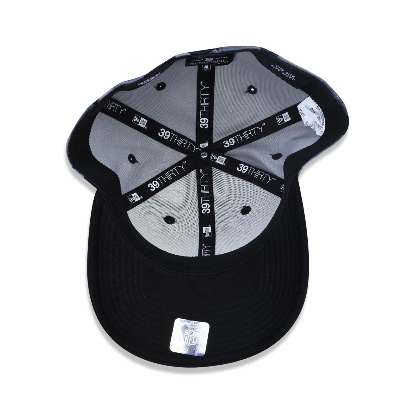 Boné New Era 3930 NFL Oakland Raiders 39158 - Fechado - Adulto | Centauro