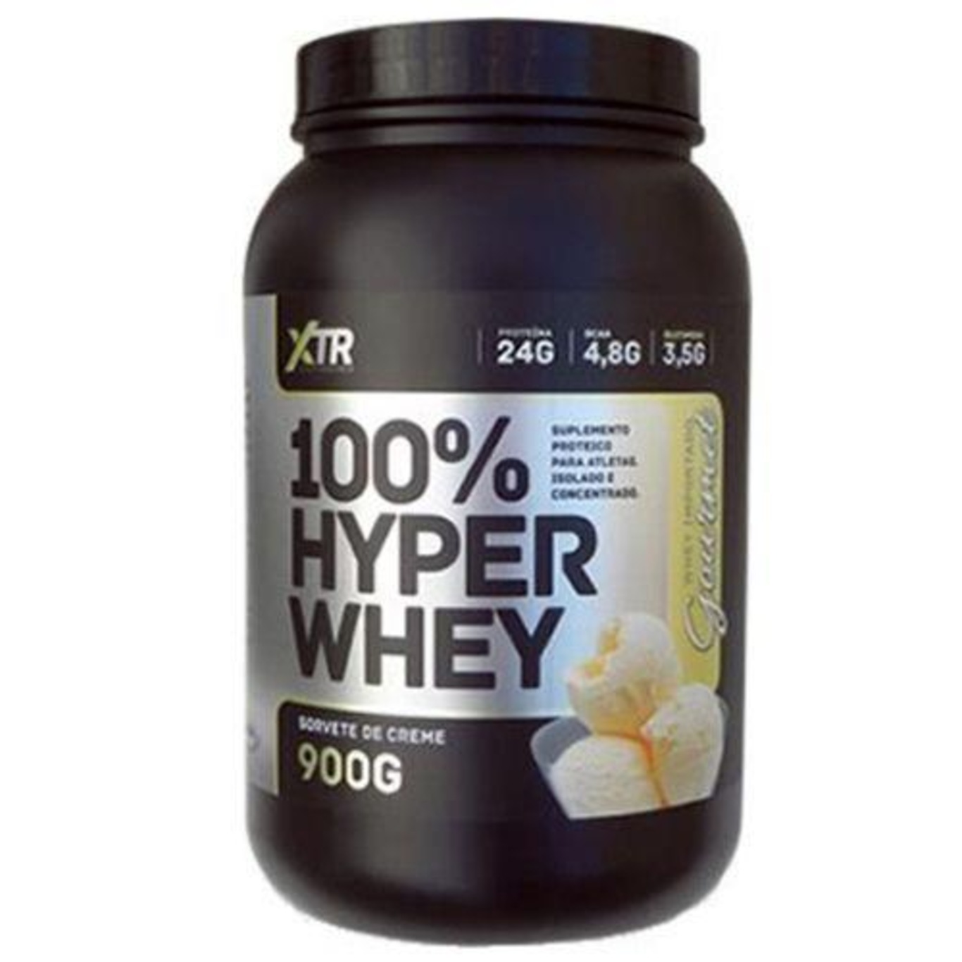 100% Hyper Whey XTR Nutrition - Sorvete de Creme - 900g | Centauro