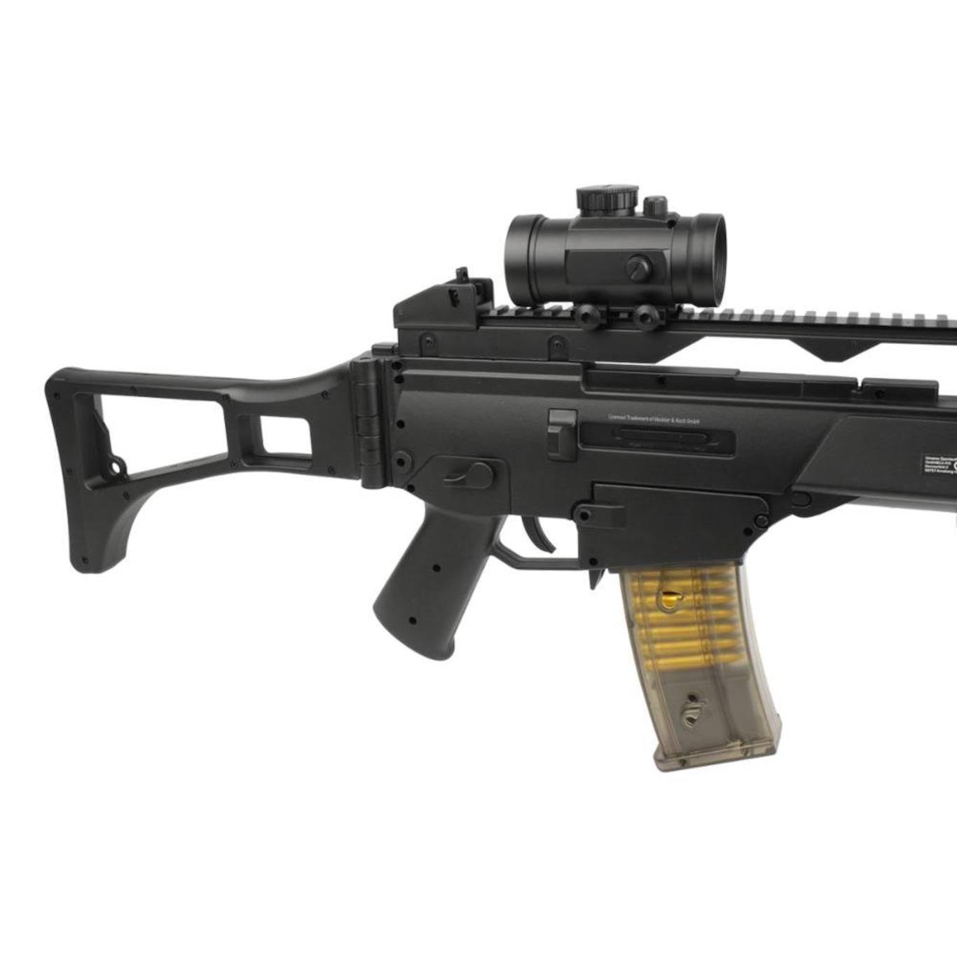 Rifle Airsoft Elétrico Umarex Heckler & Koch G36 Bivolt + 02 BBs ...