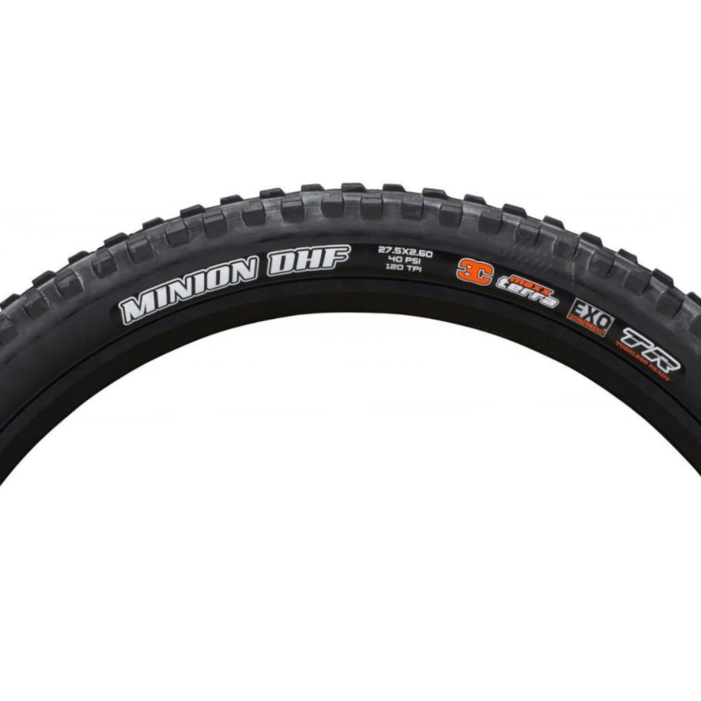 Pneu de Bicicleta Maxxis Minion DHF Dobrável Kevlar 3C/TR/EXO - 27.5x2.60 | Centauro