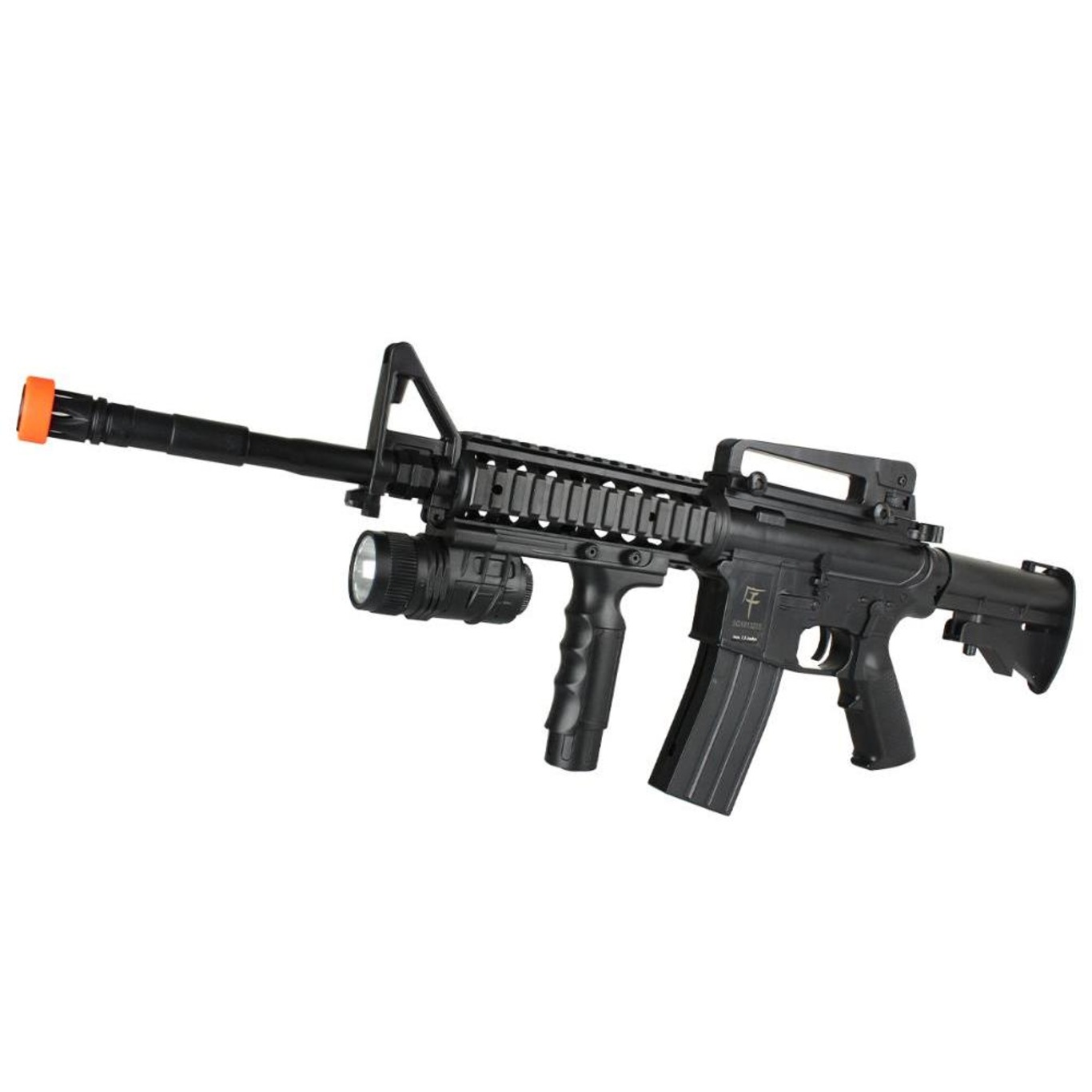 Rifle Airsoft Spring Saigo Defense M4 + Pistola Airsoft Spring Vigor ...