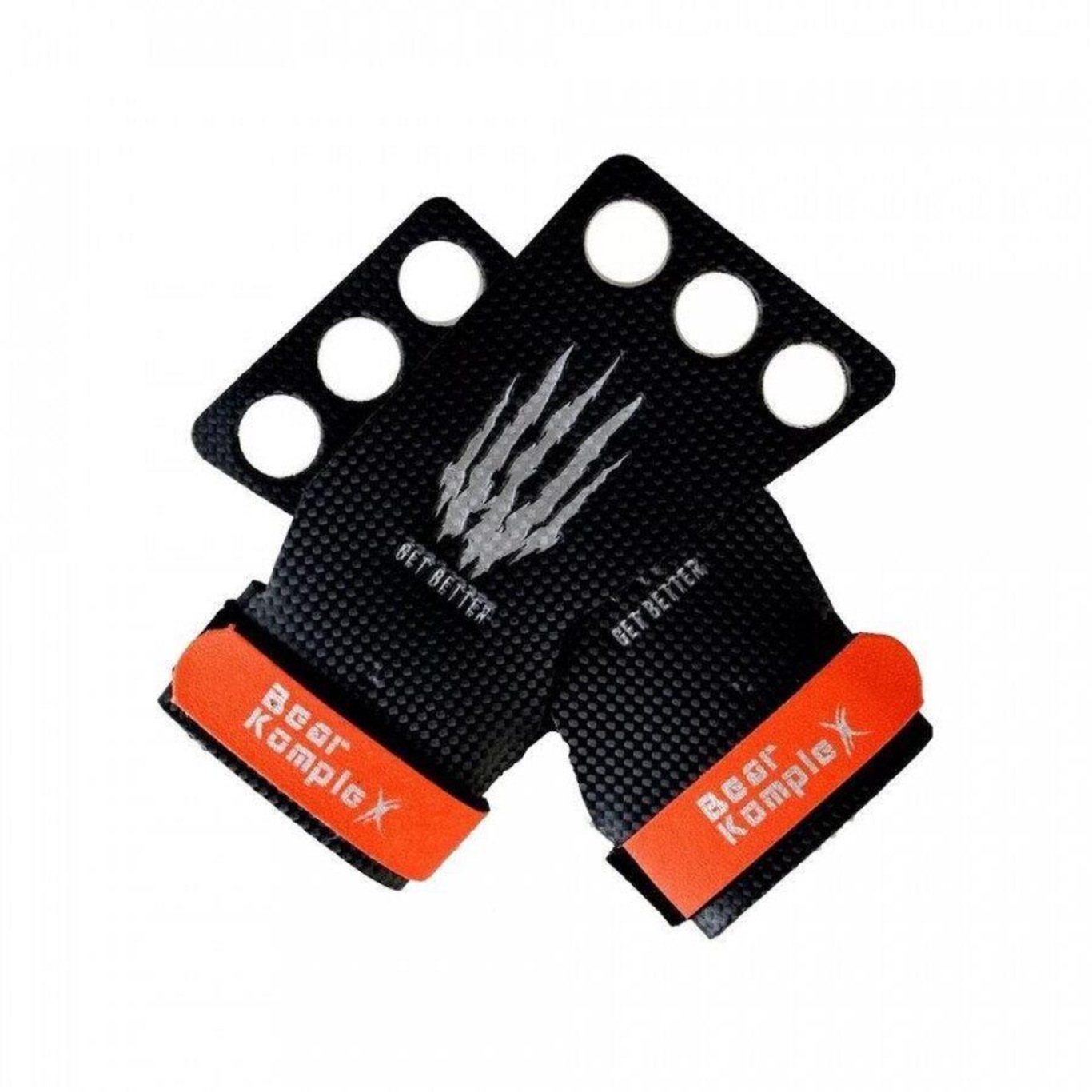 Hand Grip Komplex Bear 3 Froning Hole Fibra Carbono - Adulto | Centauro