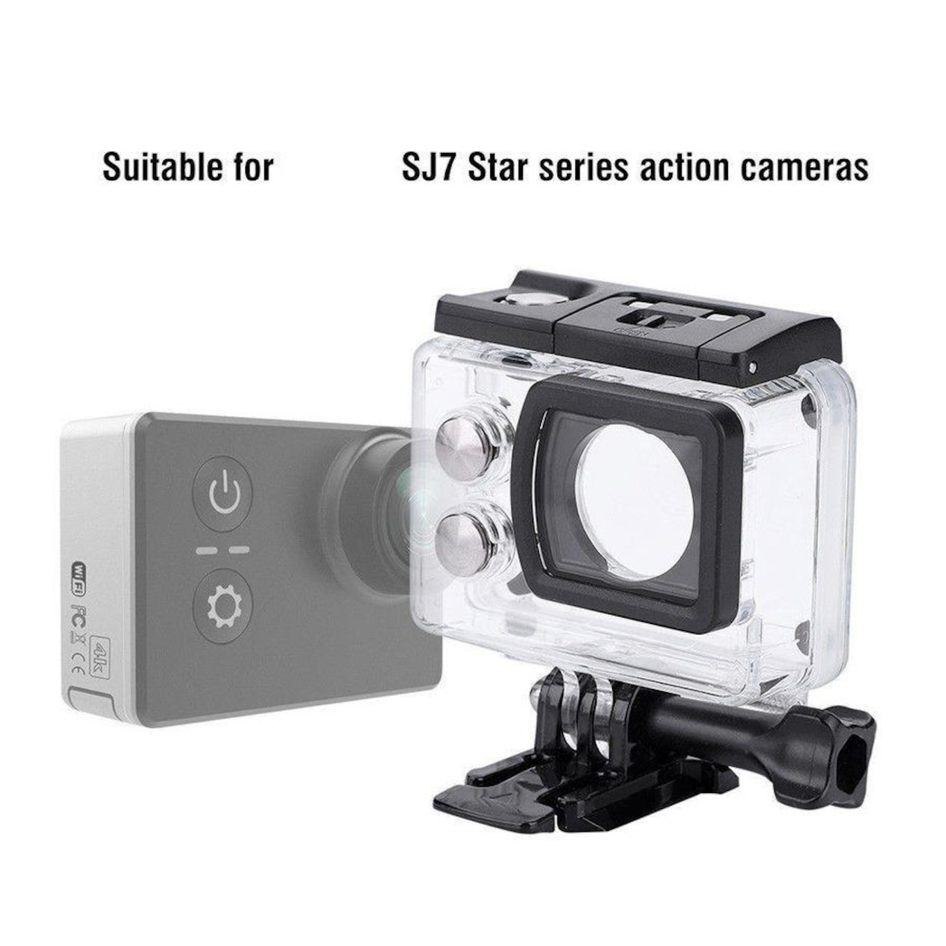 Caixa Estanque SJCAM Case Fechada Original SJCAM SJ7 Star | Centauro
