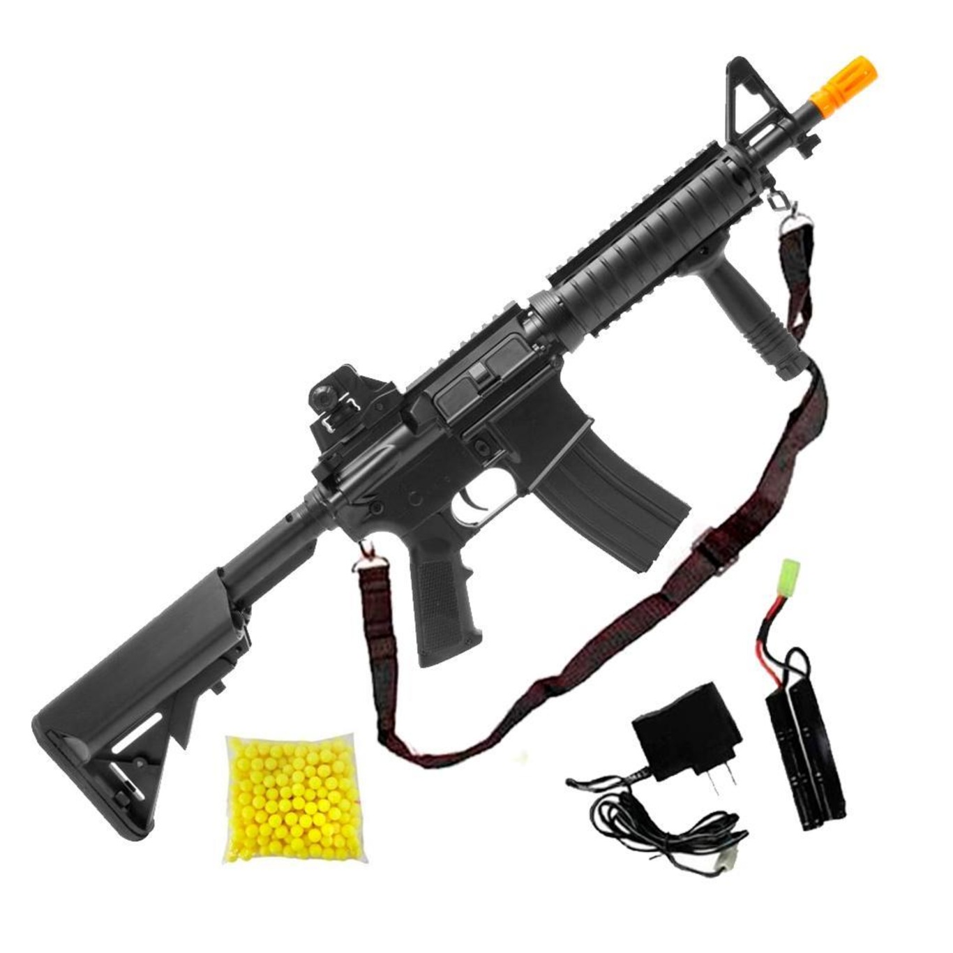 Rifle CYMA Airsoft Elétrico AEG M4 RIS CQB CM176N 6mm Semi e Full ...