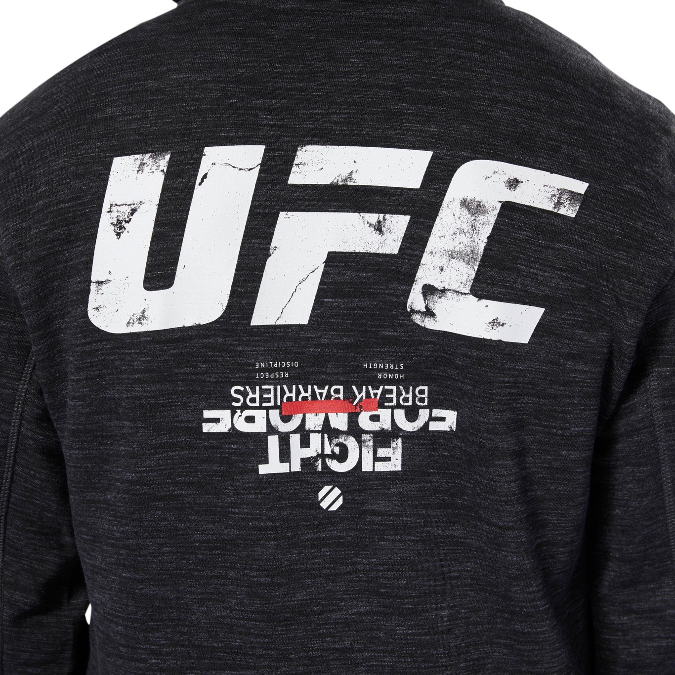 Jaqueta com Zíper Capuz Reebok UFC Fan Gear - Masculino | Centauro