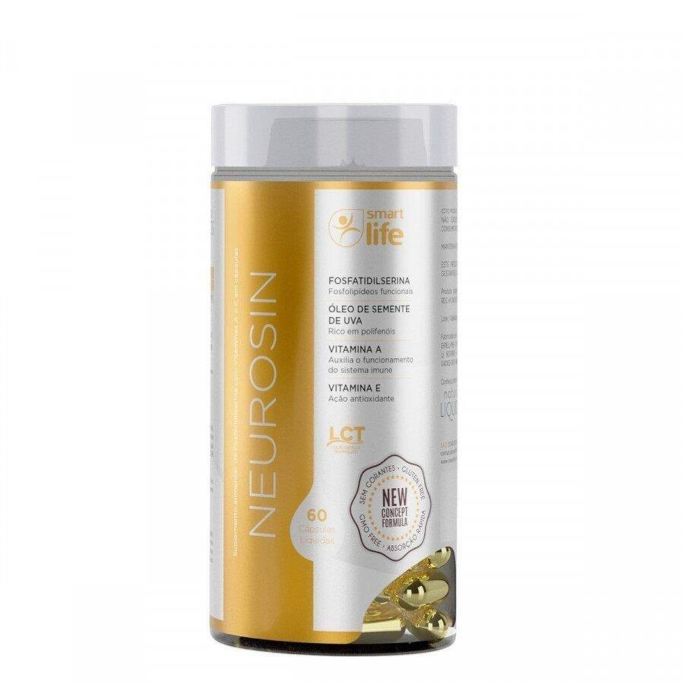 Neurosin Smart Life - 60 Cápsulas Líquidas | Centauro