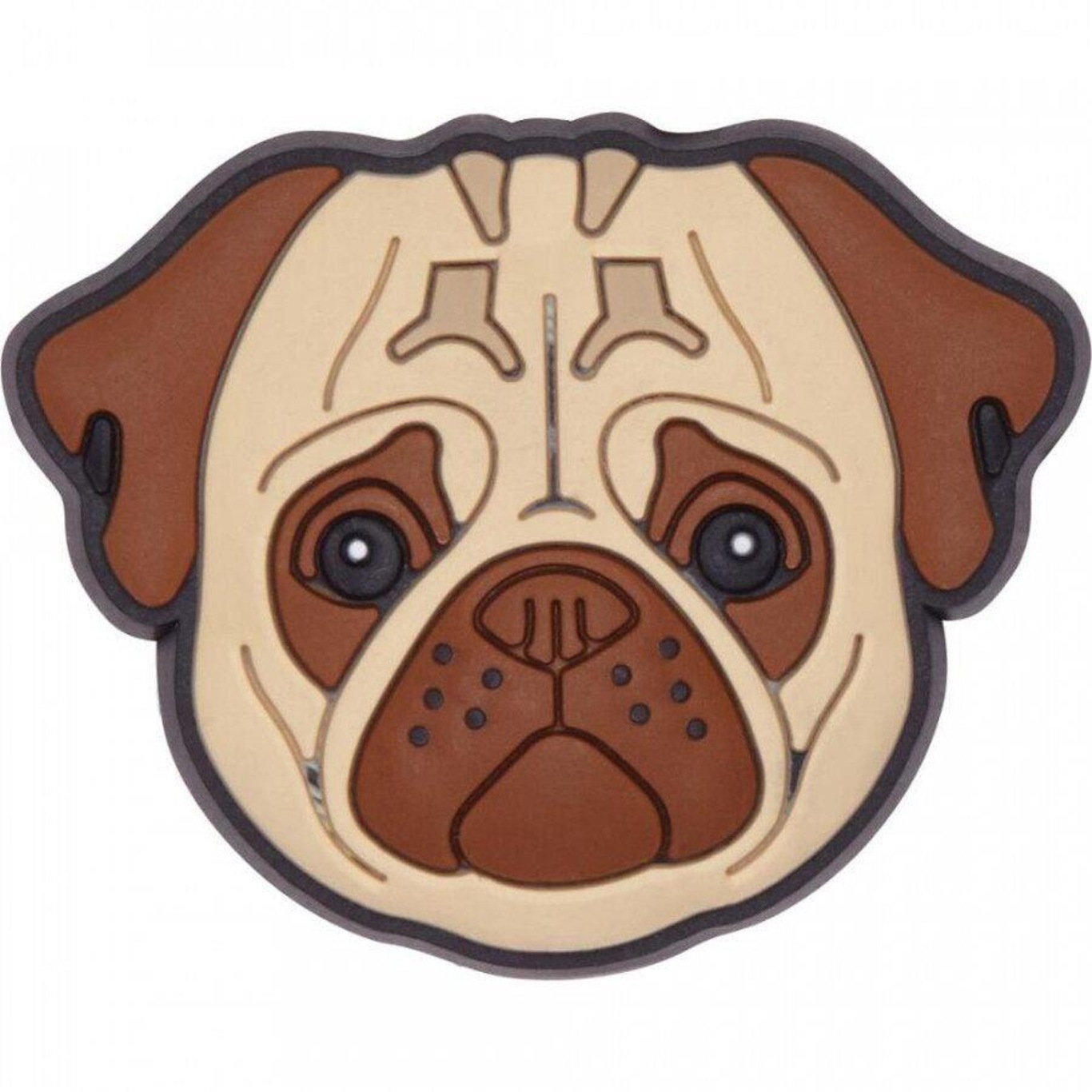 Jibbitz Crocs Pug Face | Centauro