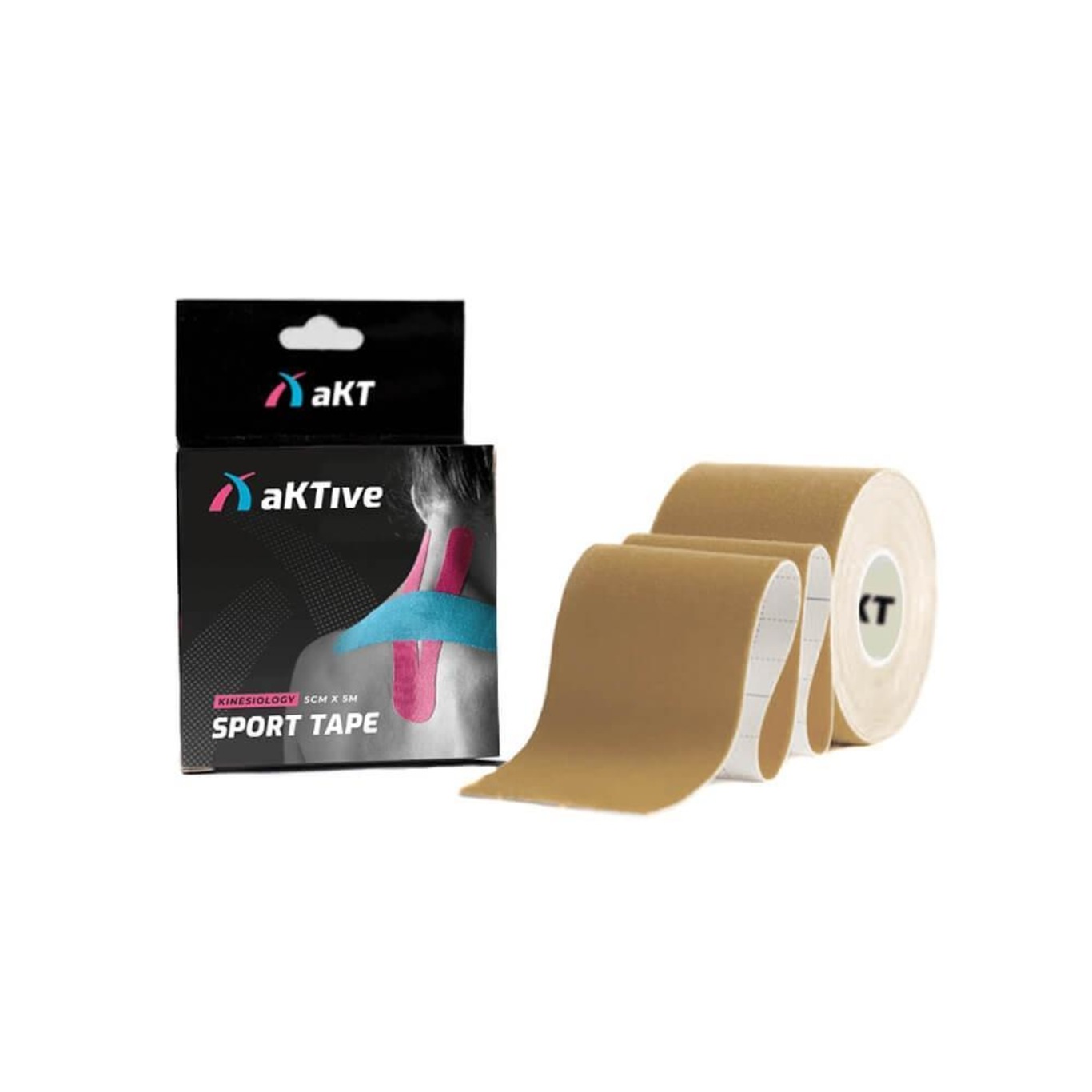 Bandagem Elástica Akitive Kinésio Sport Fita - 5 Metros | Centauro