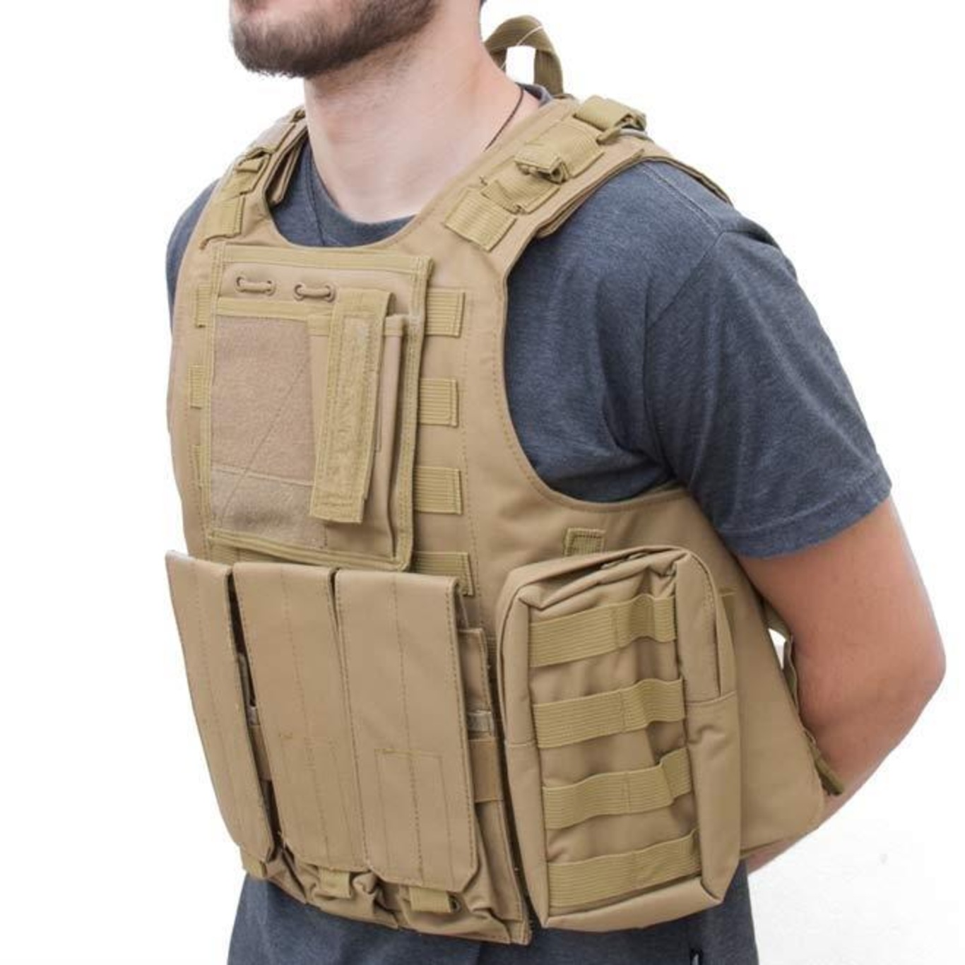 Colete Tático Militar Modular Nautika Octus para Airsoft | Centauro
