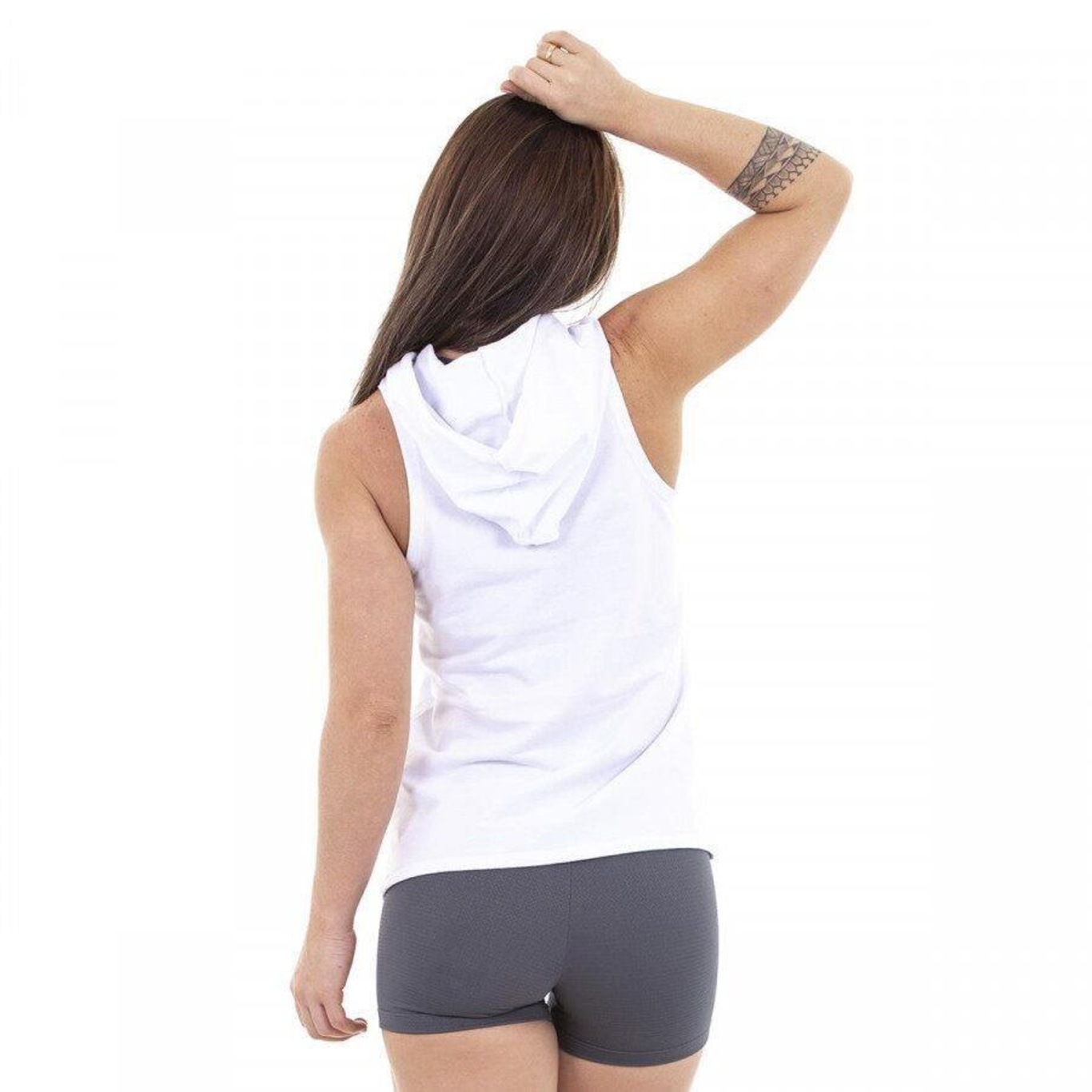 Camiseta Regata com Capuz Everlast Básica - Feminina em Promoção | Centauro