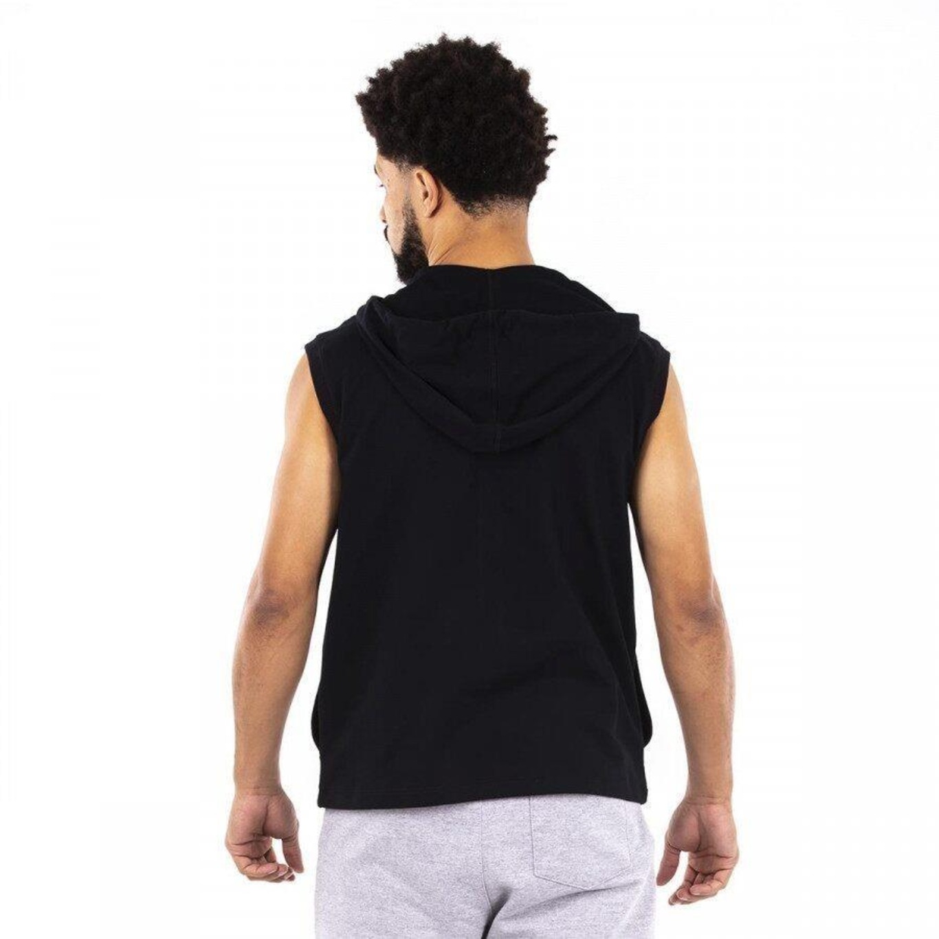 Camiseta Regata com Capuz Everlast Vintage Com Ziper - Masculina | Centauro