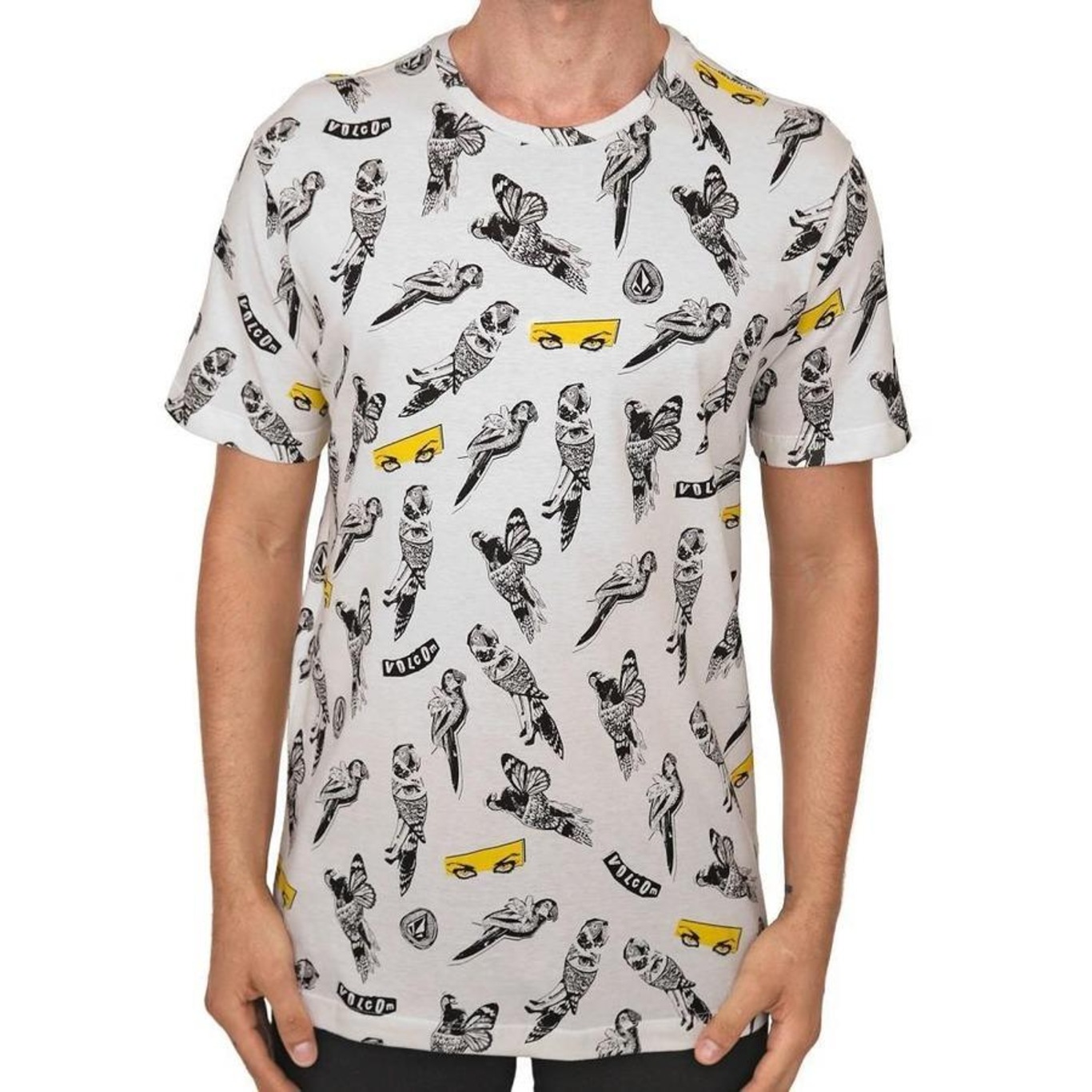 Camiseta Volcom Especial Bird Toss - Masculina | Centauro
