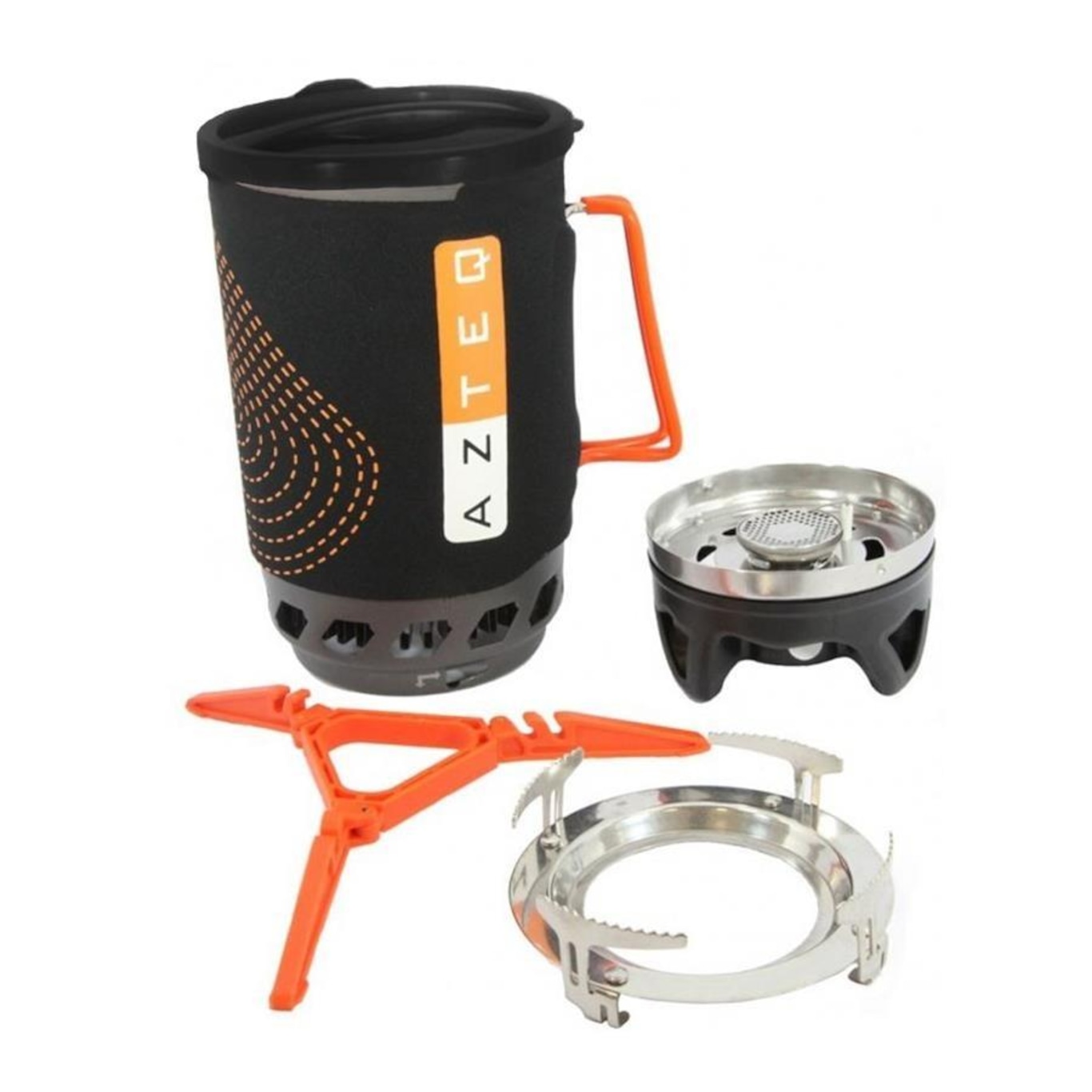Kit para Camping com Panela e Fogareiro Jet Cook AZTEQ 743690 | Centauro