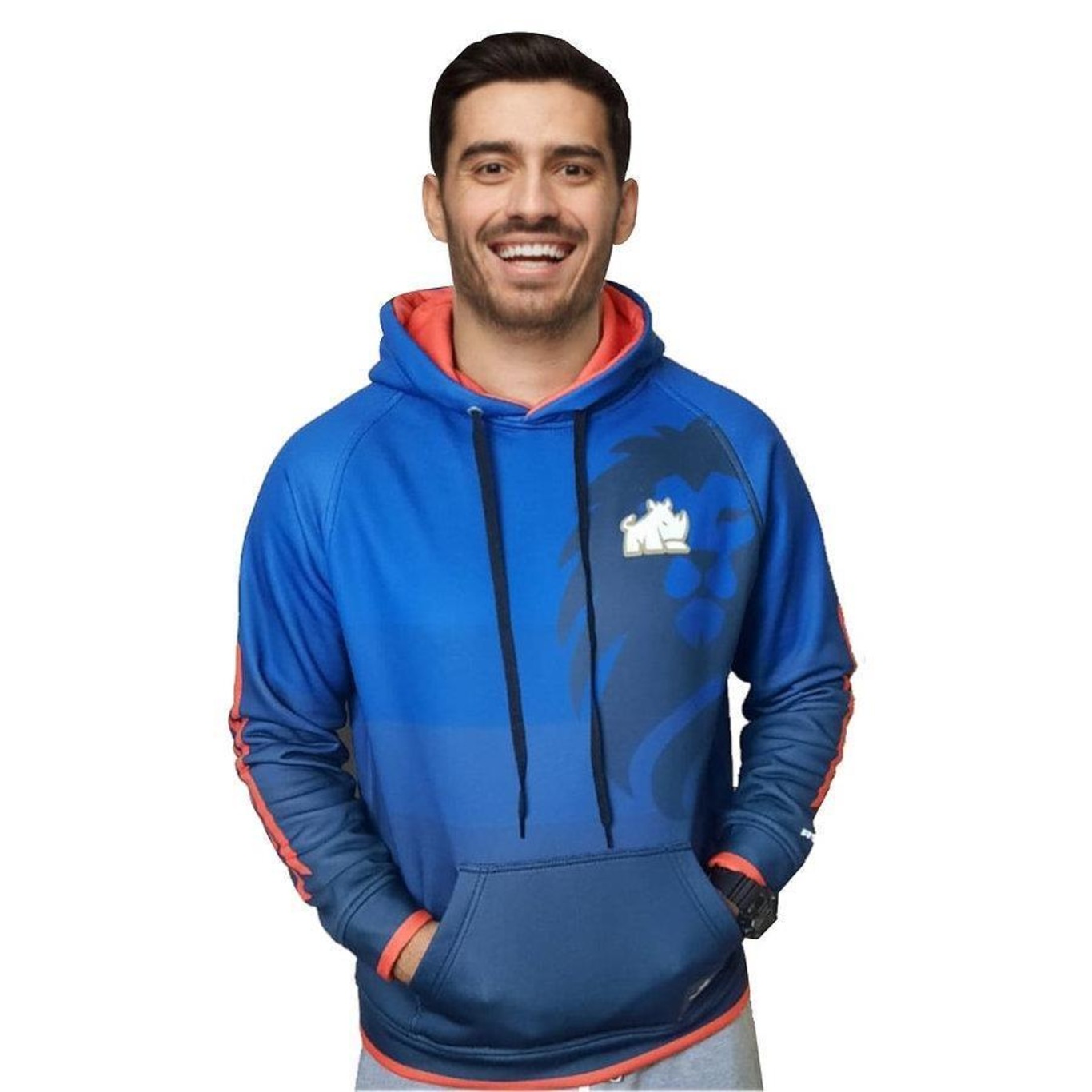 Blusão de Moletom com Capuz Holanda Rinno Force - Masculino | Centauro