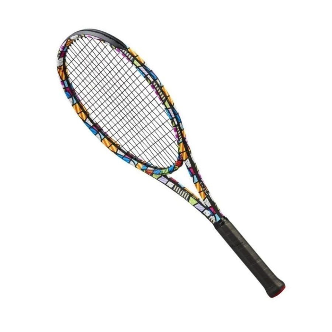 Raquete de Tênis Wilson Clash 100 Edição Limitada Romero Britto ...
