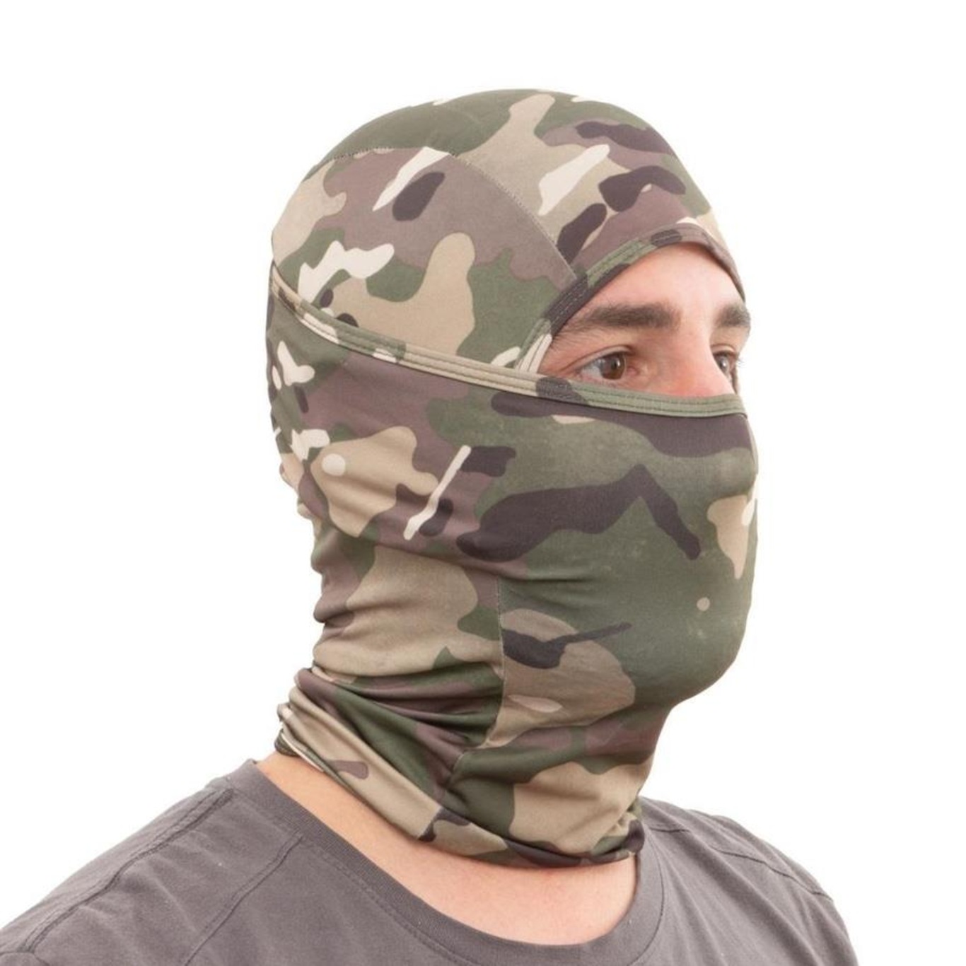 Balaclava Bélica Airsoft Snake Camuflado Multicam Tecido Dry-Fit | Centauro