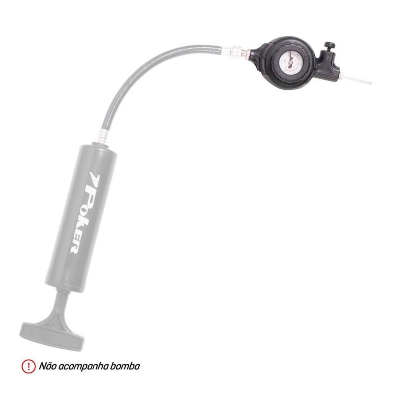 Calibrador Bola Poker Com Válvula Adaptável para Bomba | Centauro