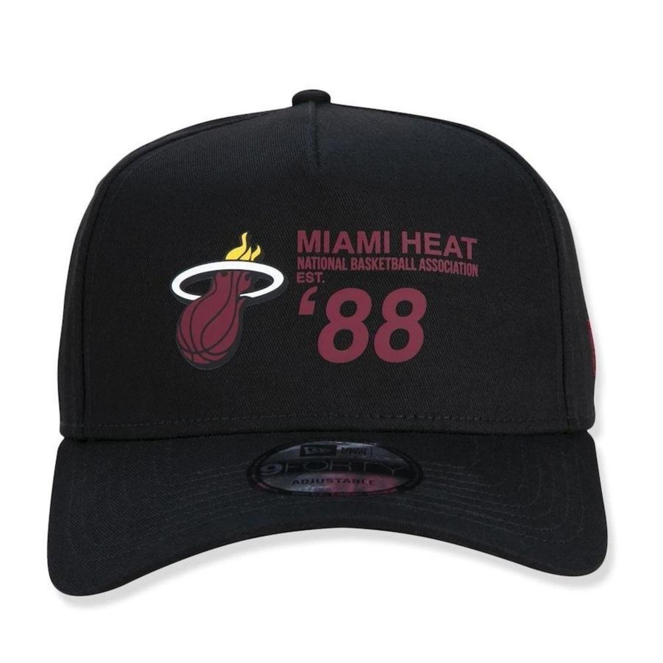 Boné Aba Curva New Era Miami Heat 940 A-Frame NBA Urban Tech - Snapback ...