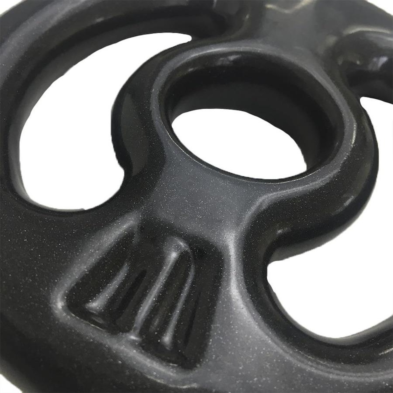 Anilha Emborrachada Ahead Sports Vazada - 1kg | Centauro