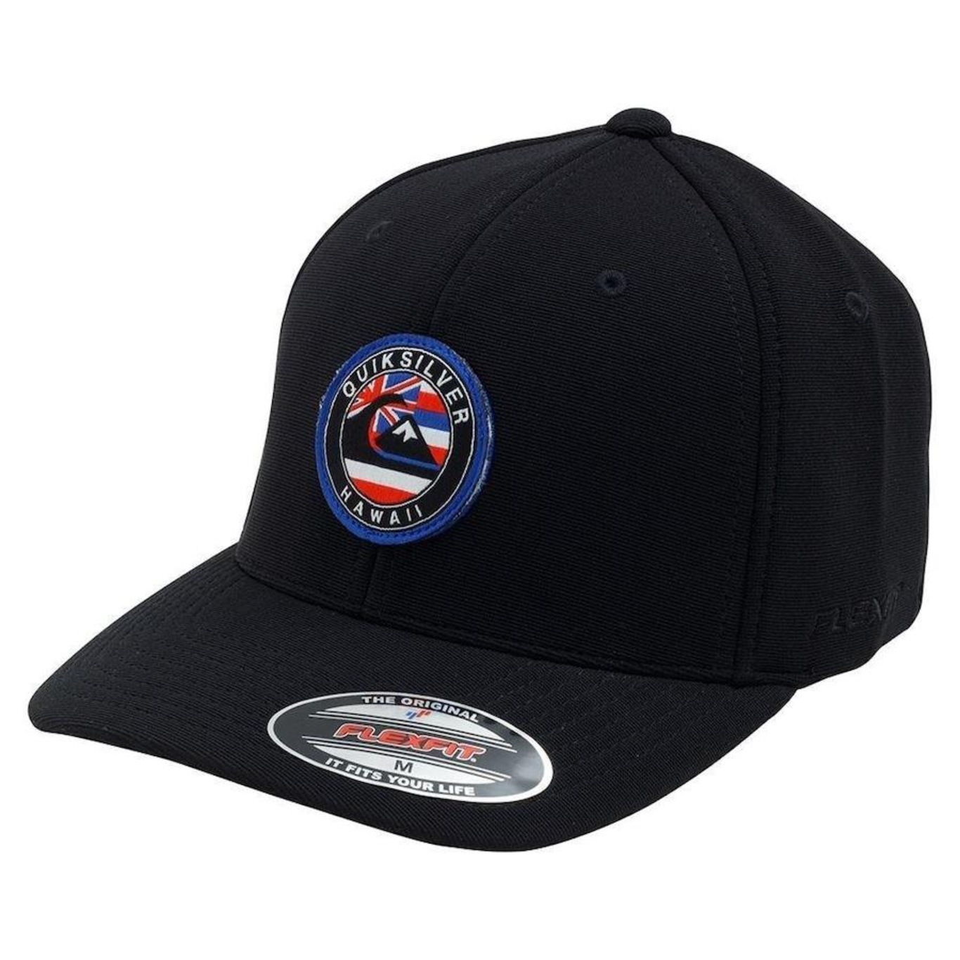 Boné Aba Curva Quiksilver Patch Emb - Fechado - Adulto | Centauro