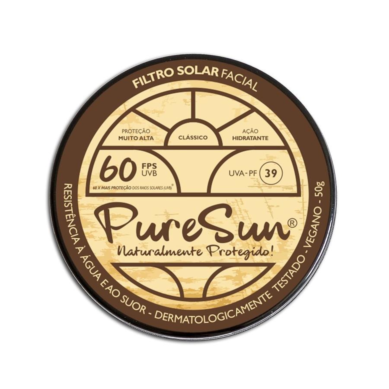 Protetor Solar Facial Pure Sun Clássico | Centauro