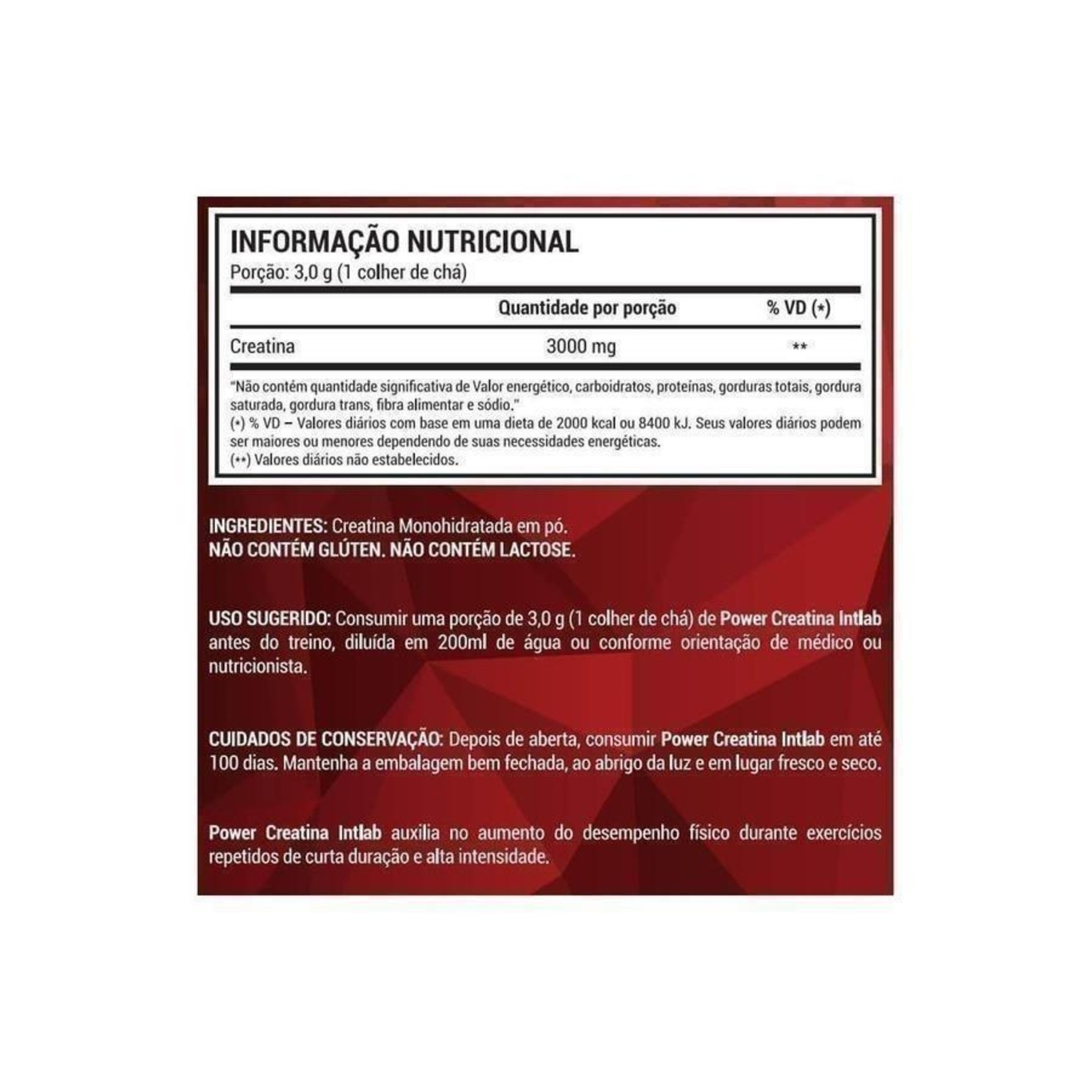 Creatina Power Intlab - 300g | Centauro