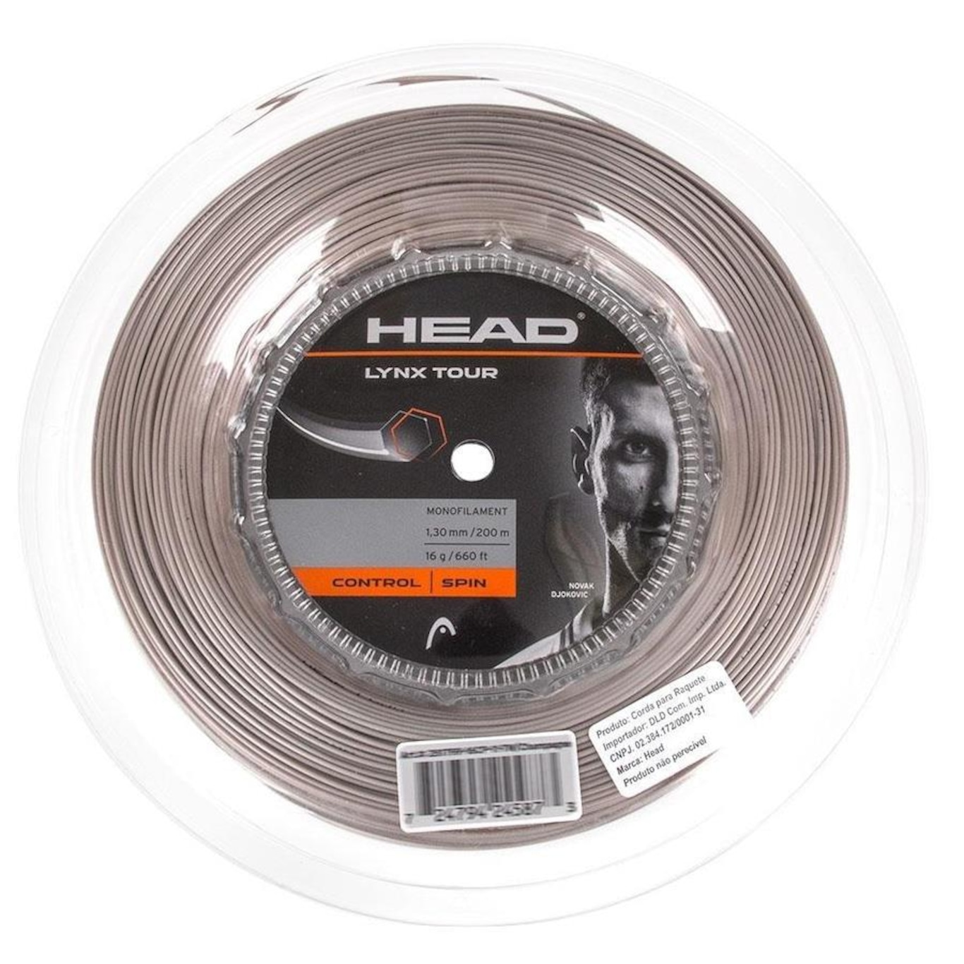 Corda Head Lynx Tour 16L 1.30mm - Rolo com 200 metros | Centauro