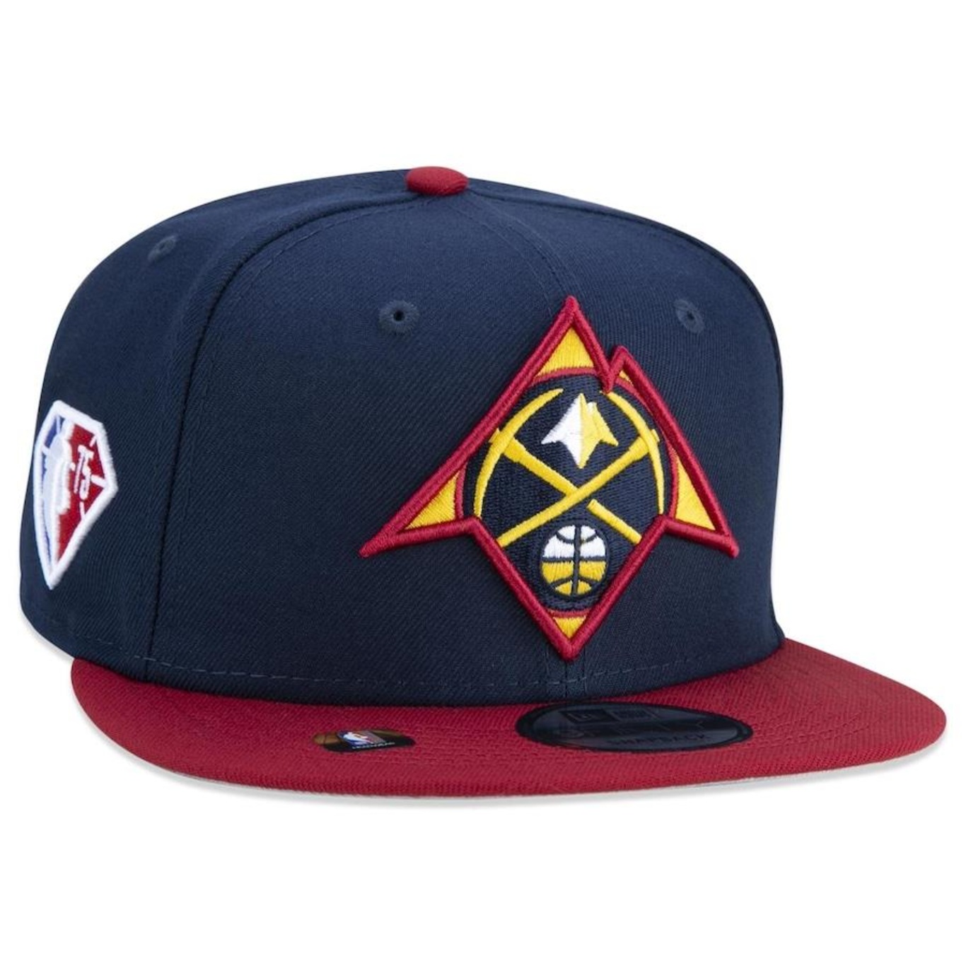 Boné Aba Reta New Era 9Fifty Denver Nuggets Nba Authentic Draft Series ...